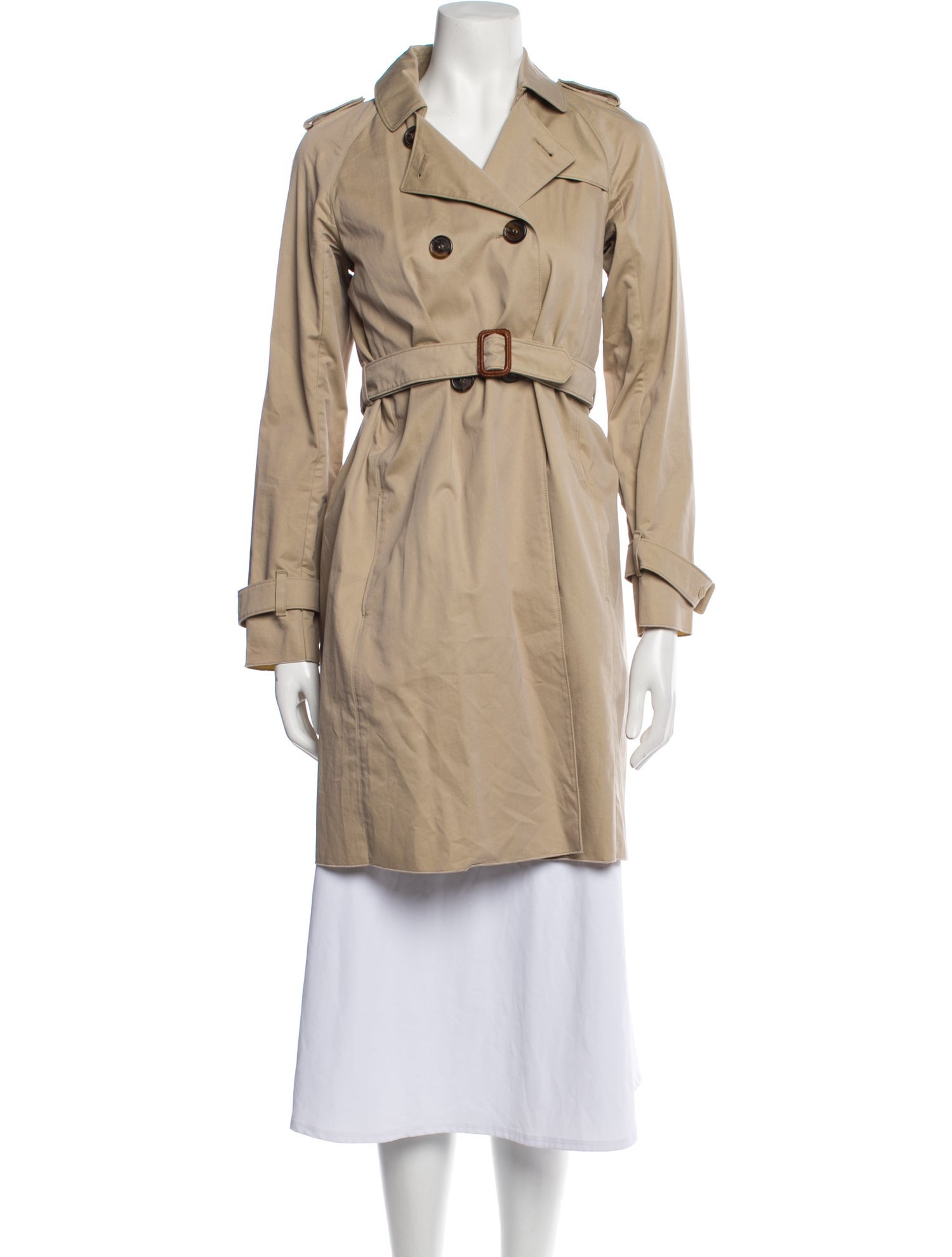 'S Max Mara Trench Coat - Neutrals Coats, Clothing - WSMAX37242 | The RealReal