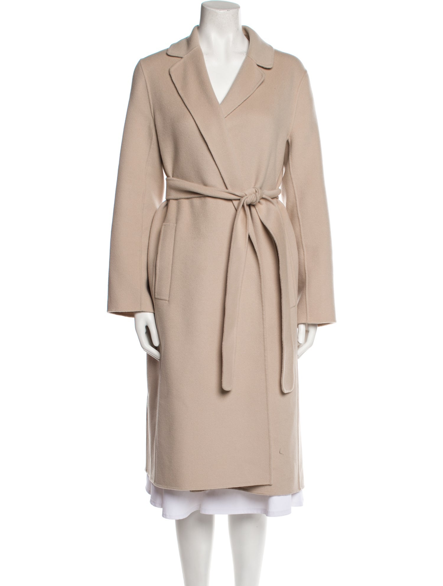 'S Max Mara Wool Trench Coat - Neutrals Coats, Clothing - WSMAX38390 | The RealReal