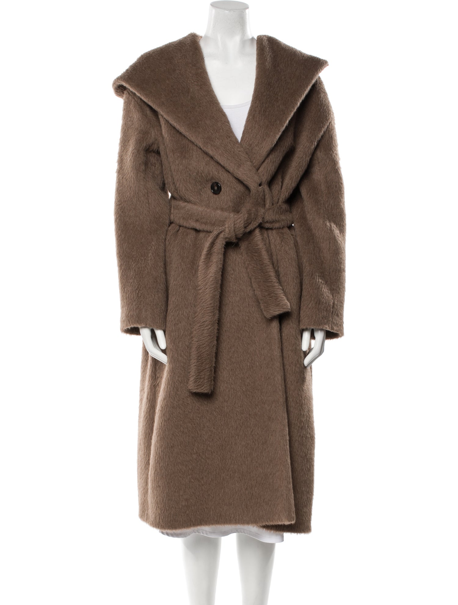'S Max Mara Alpaca Coat - Neutrals Coats, Clothing - WSMAX40366 | The ...