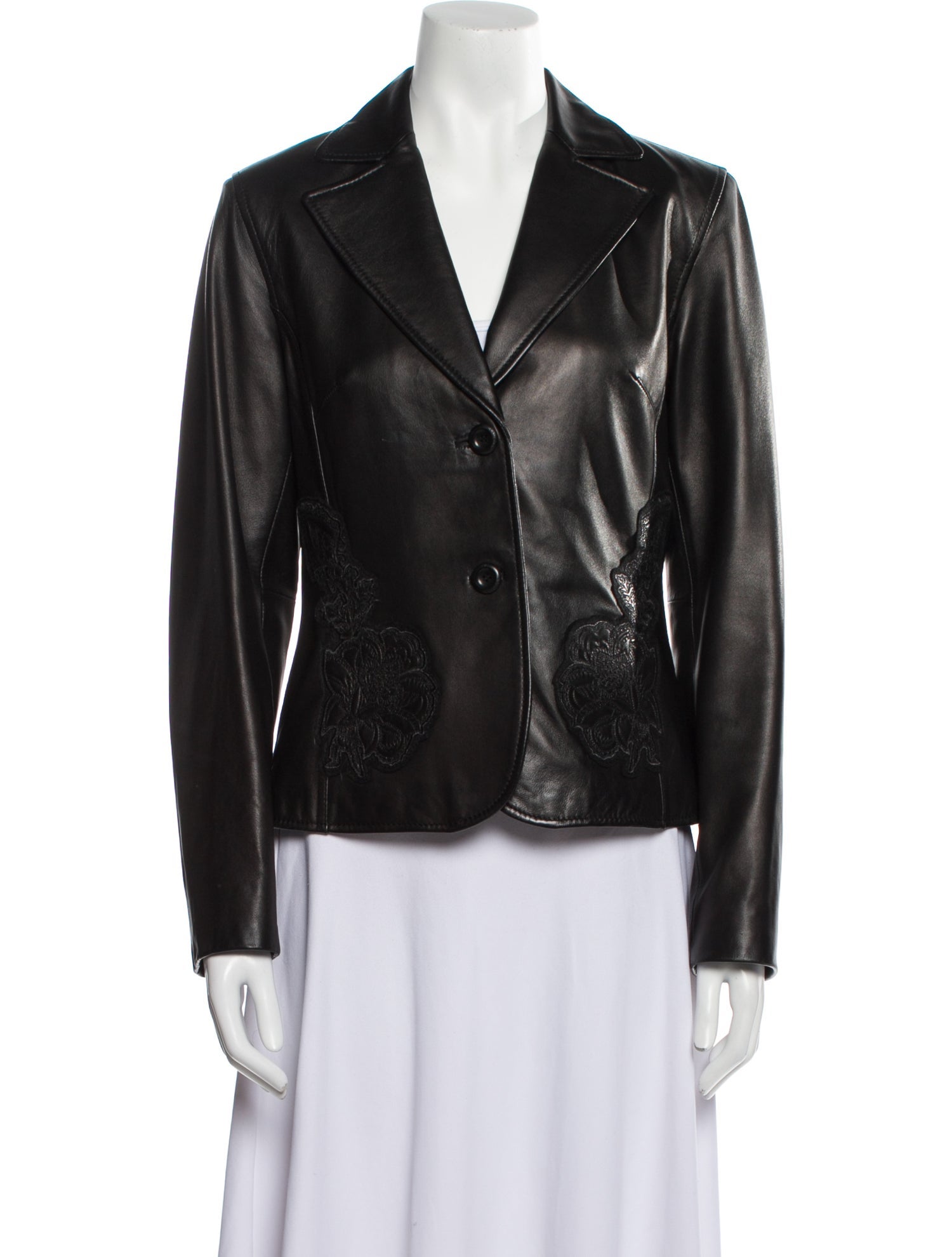Siena Studio Leather Blazer - Black Jackets, Clothing - WSNSD20231 ...