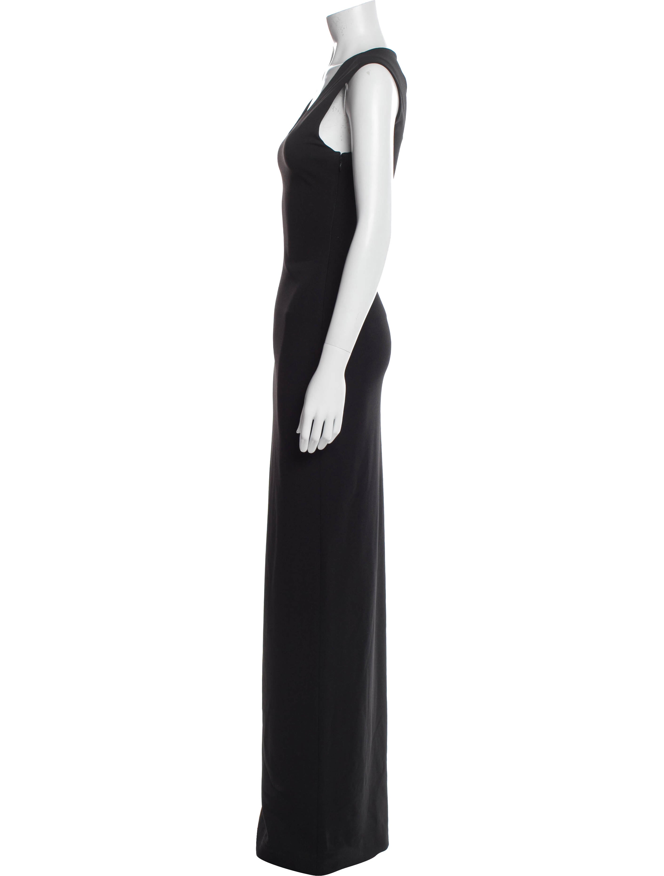 Solace London One-Shoulder Long Dress - Black Dresses, Clothing ...