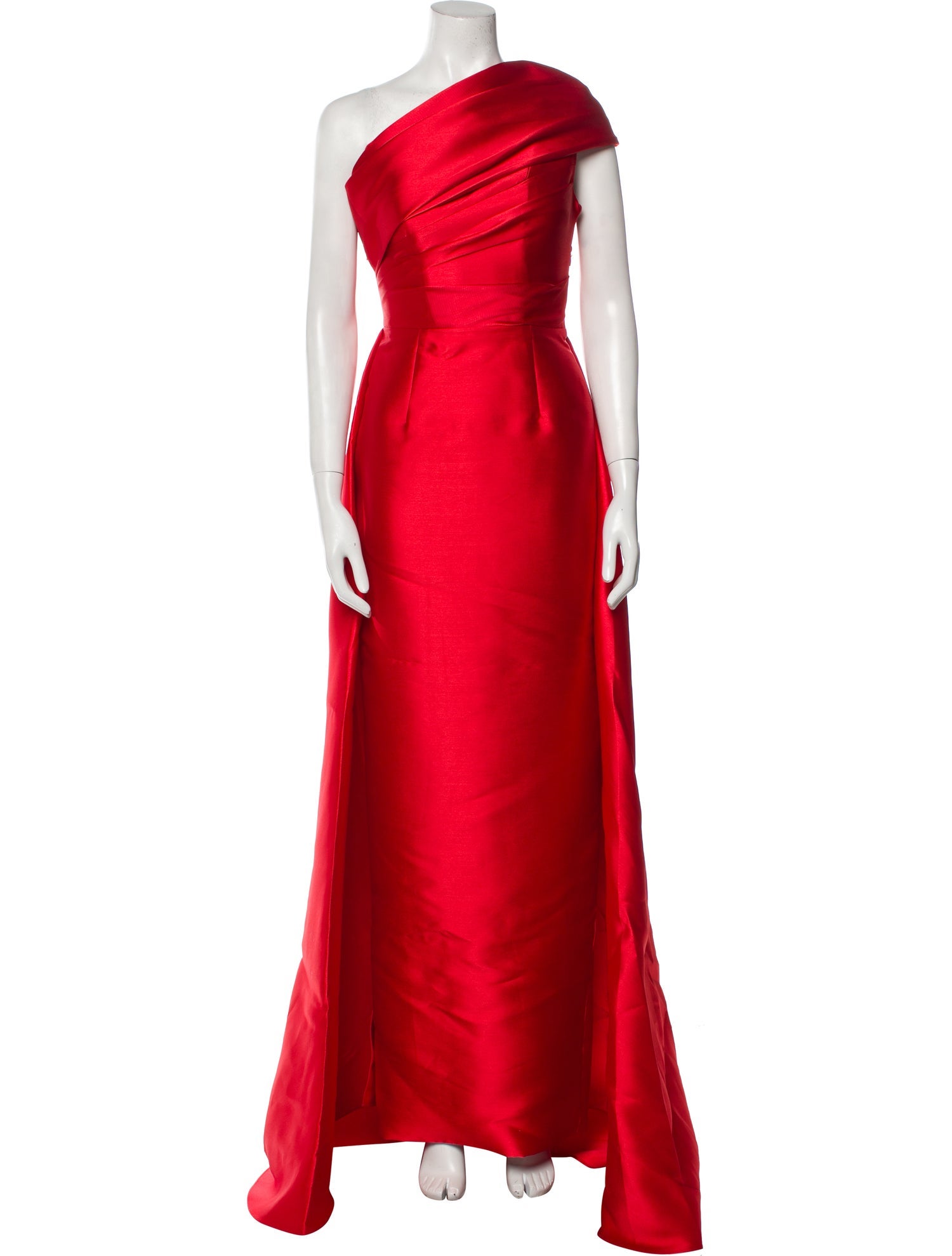 Solace London One-Shoulder Long Dress - Red Dresses, Clothing ...