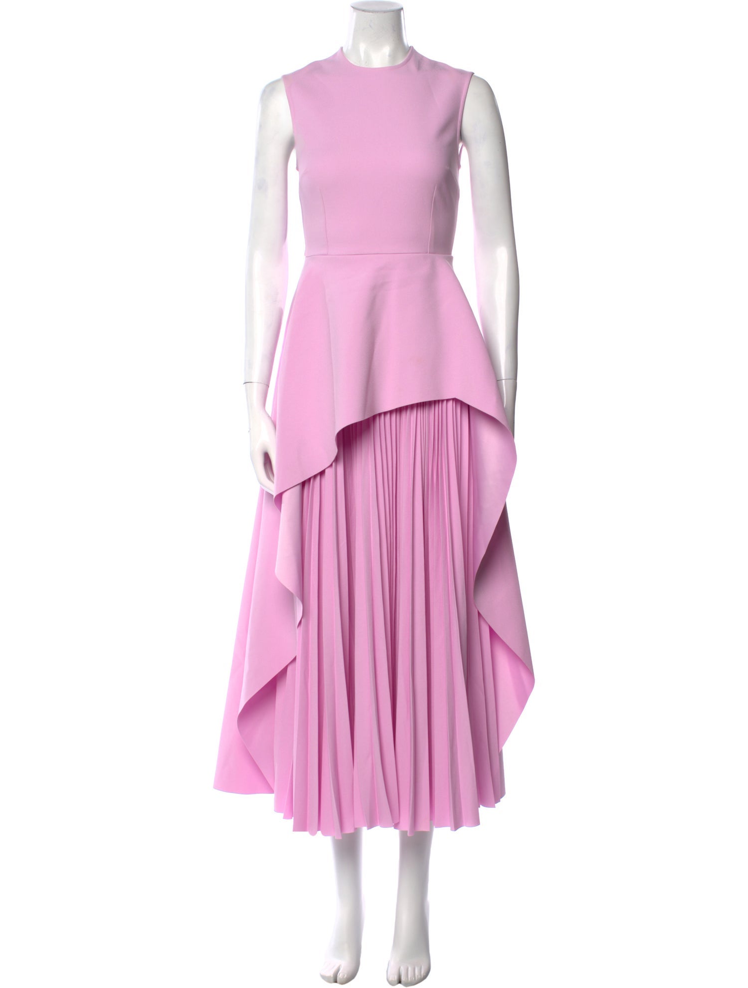 Solace London Crew Neck Long Dress - Dresses, Clothing - WSOLA26704 ...