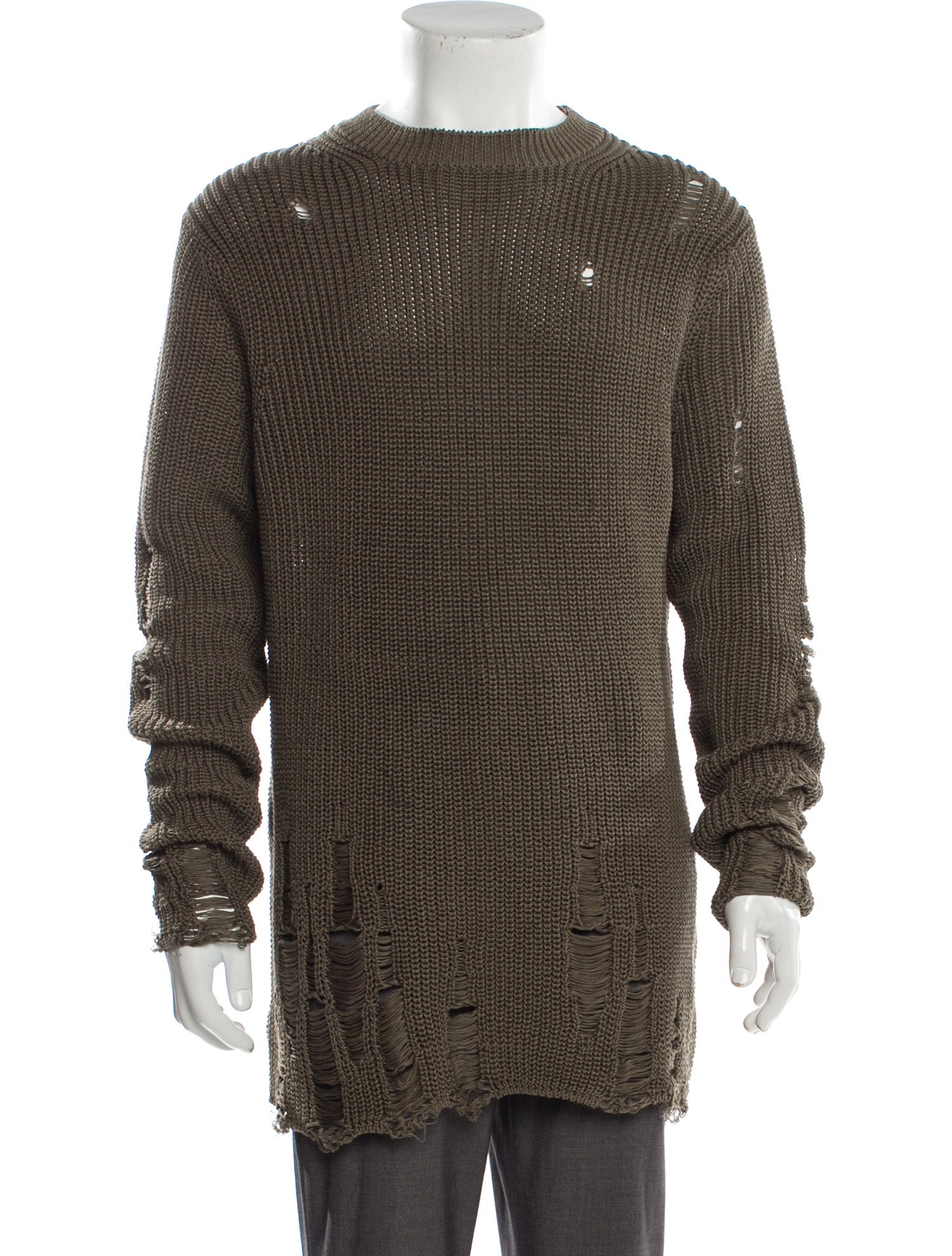 Song For The Mute Mock Neck Long Sleeve Pullover w/ Tags - Green ...