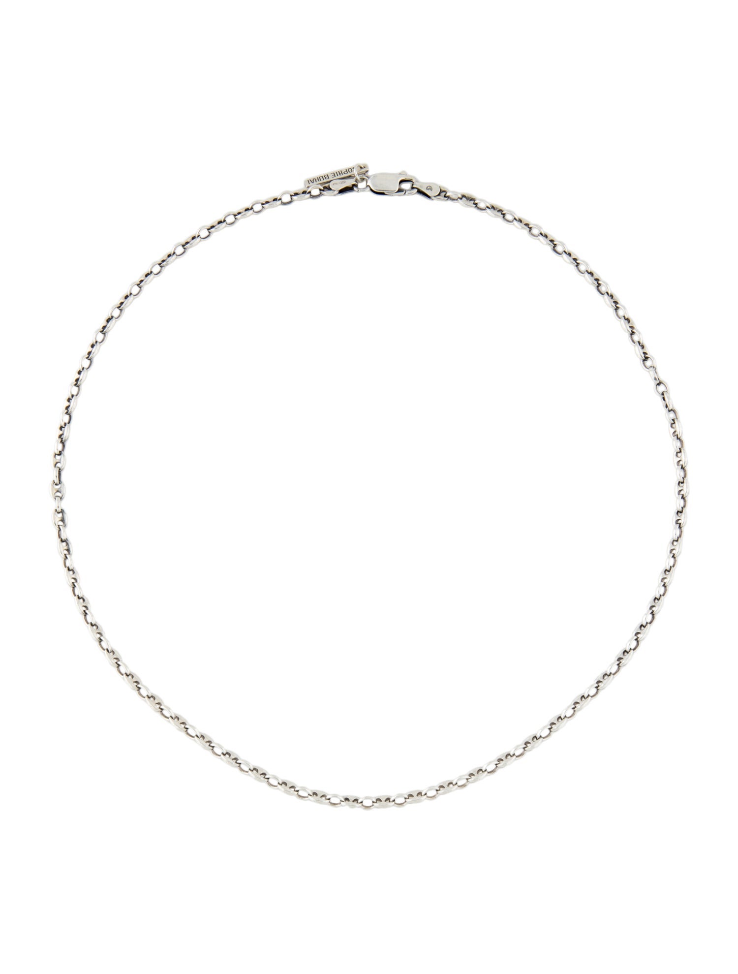 David Yurman Three Ring Chain Necklace - Sterling Silver Chain ...
