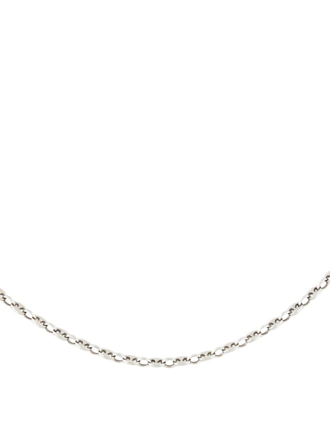 David Yurman Three Ring Chain Necklace - Sterling Silver Chain ...