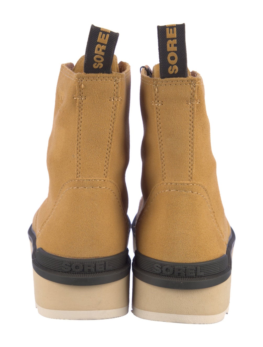Sorel Suede Combat Boots - Neutrals Boots, Shoes - WSORL46000 | The ...
