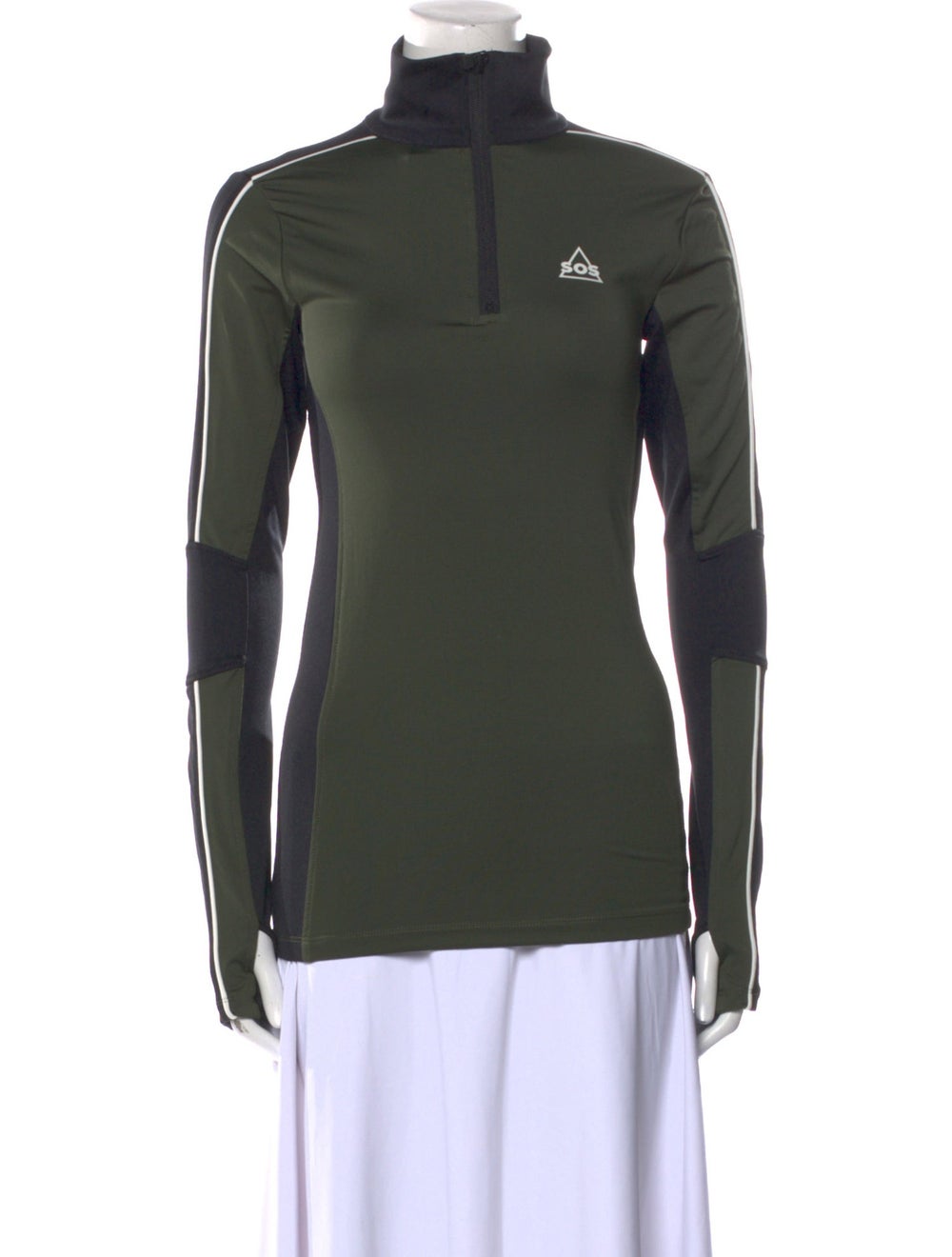 SOS Sportswear of Sweden Mock Neck Long Sleeve Sweatshirt w/ Tags ...