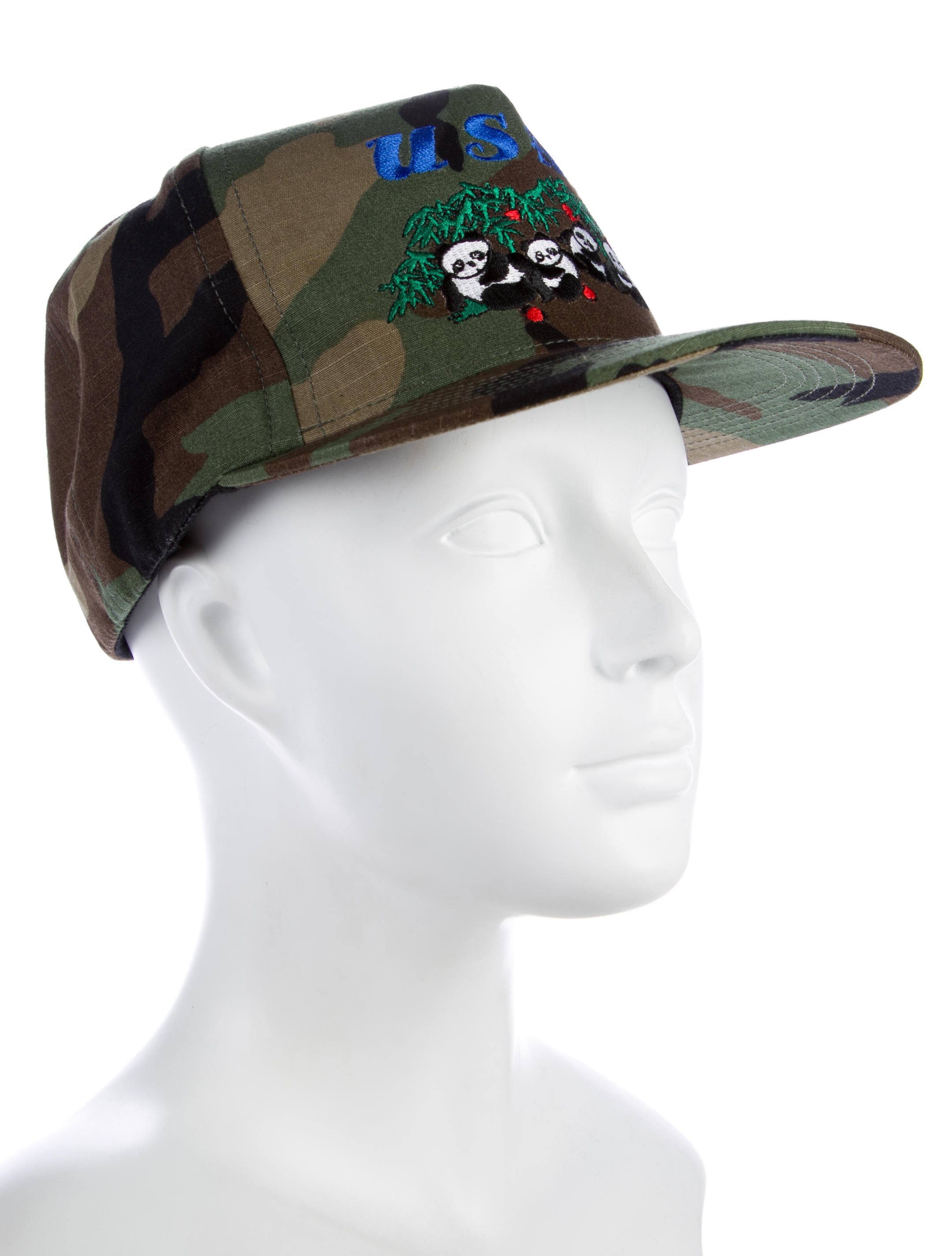 Supreme 2017 Pandas 5-Panel Hat w/ Tags - Accessories - WSPME20429 ...