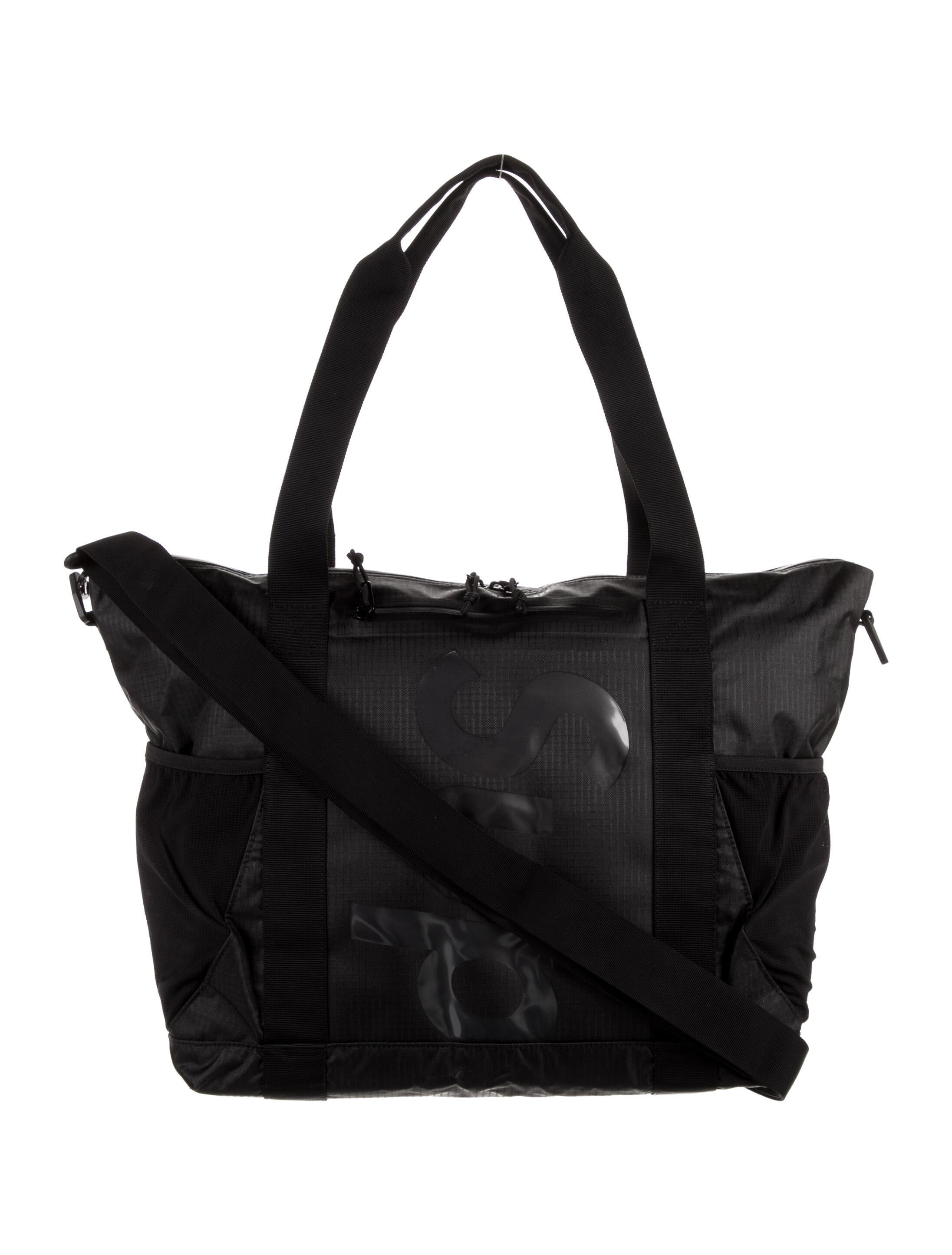 Supreme 2021 Logo Zip Tote w/ Tags - Black Totes, Bags - WSPME45874 ...