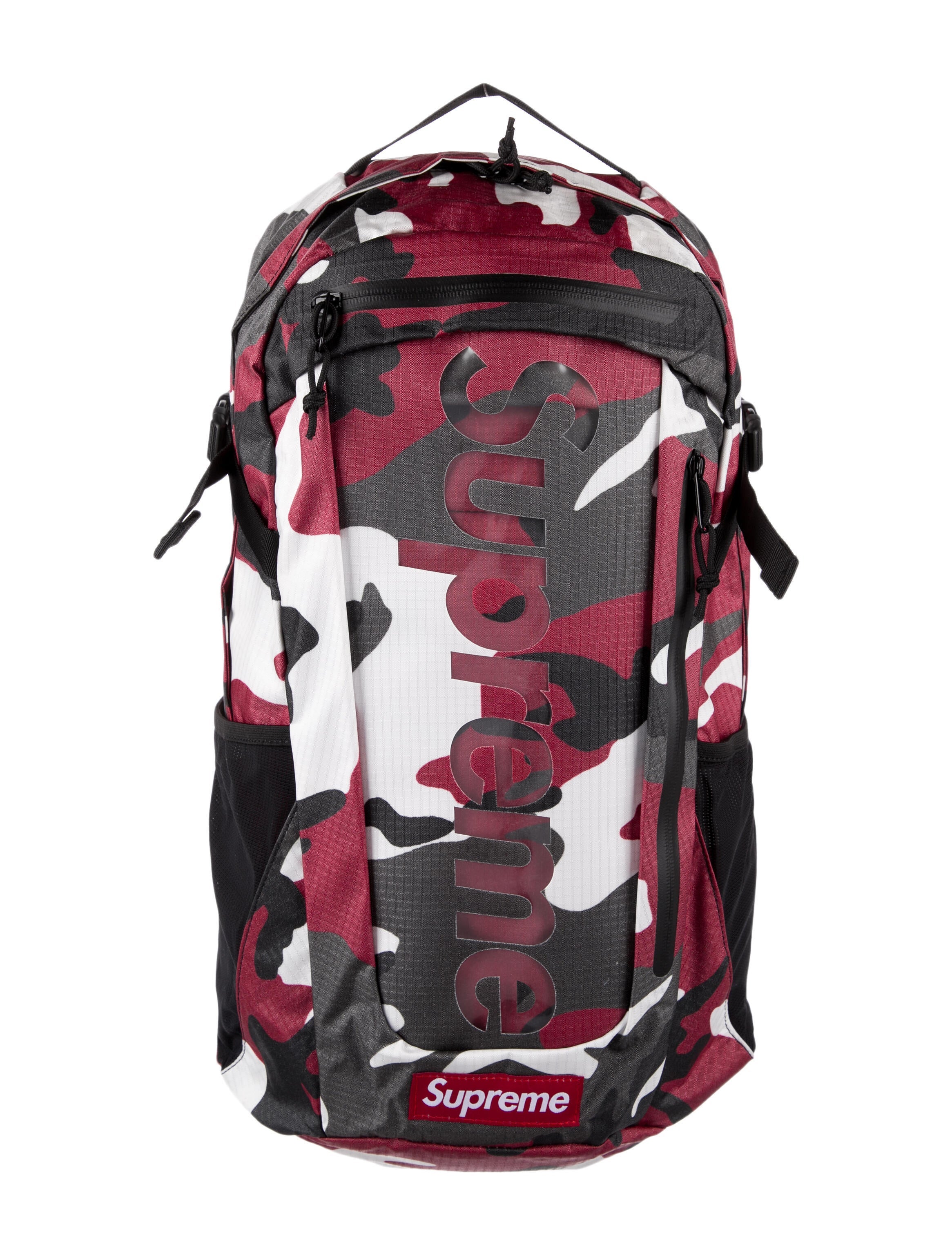 Supreme 2017 Leopard Fleece Backpack - White Backpacks, Bags ...