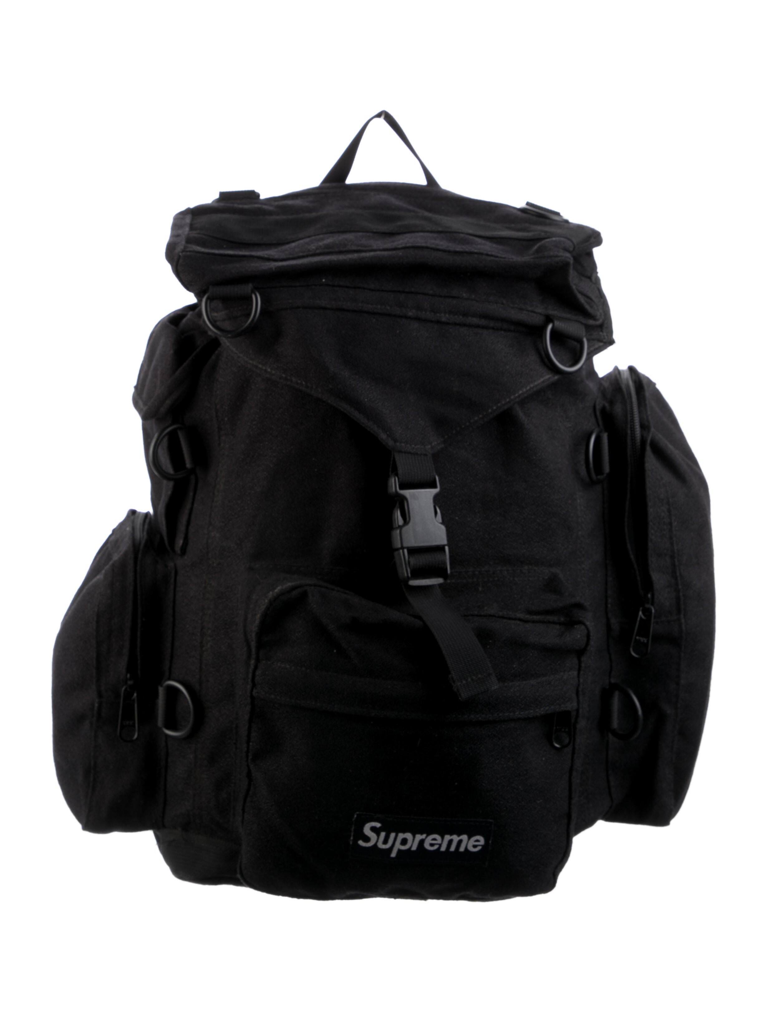 Supreme 2005 Scatterweave Backpack - Black Backpacks, Bags - WSPME53989 ...