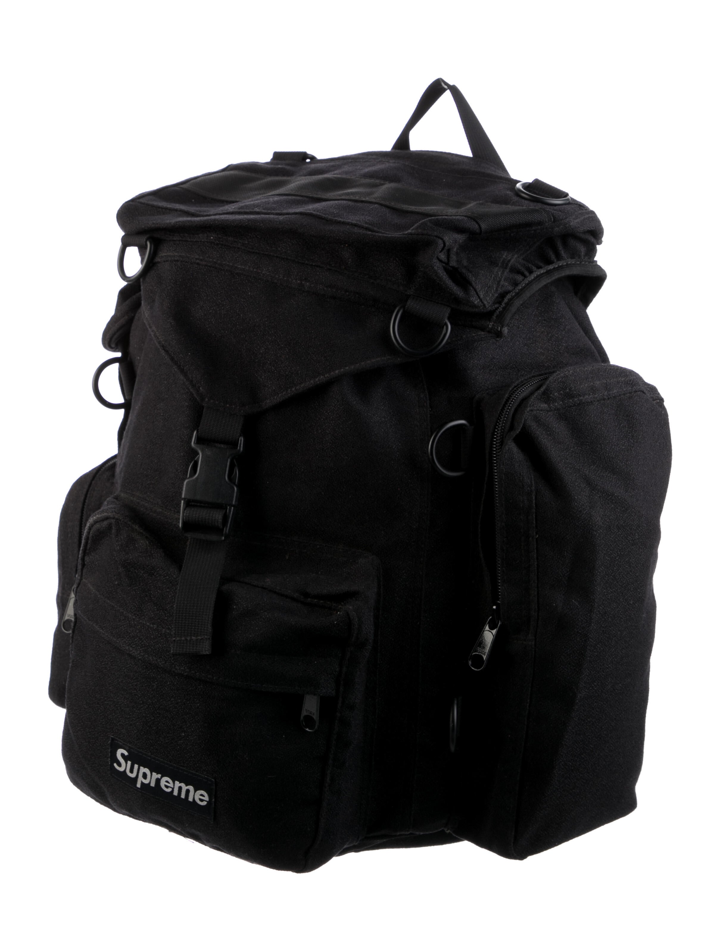 Supreme 2005 Scatterweave Backpack - Black Backpacks, Bags - WSPME53989 ...