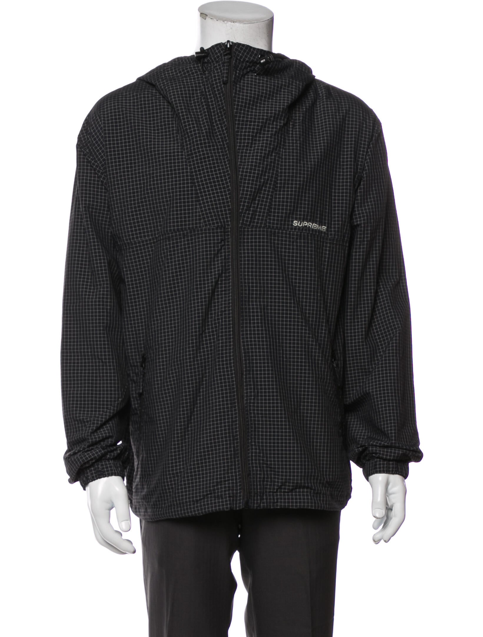 Supreme 2021 Support Unit Nylon Ripstop Utility Jacket w/ Tags - Black ...