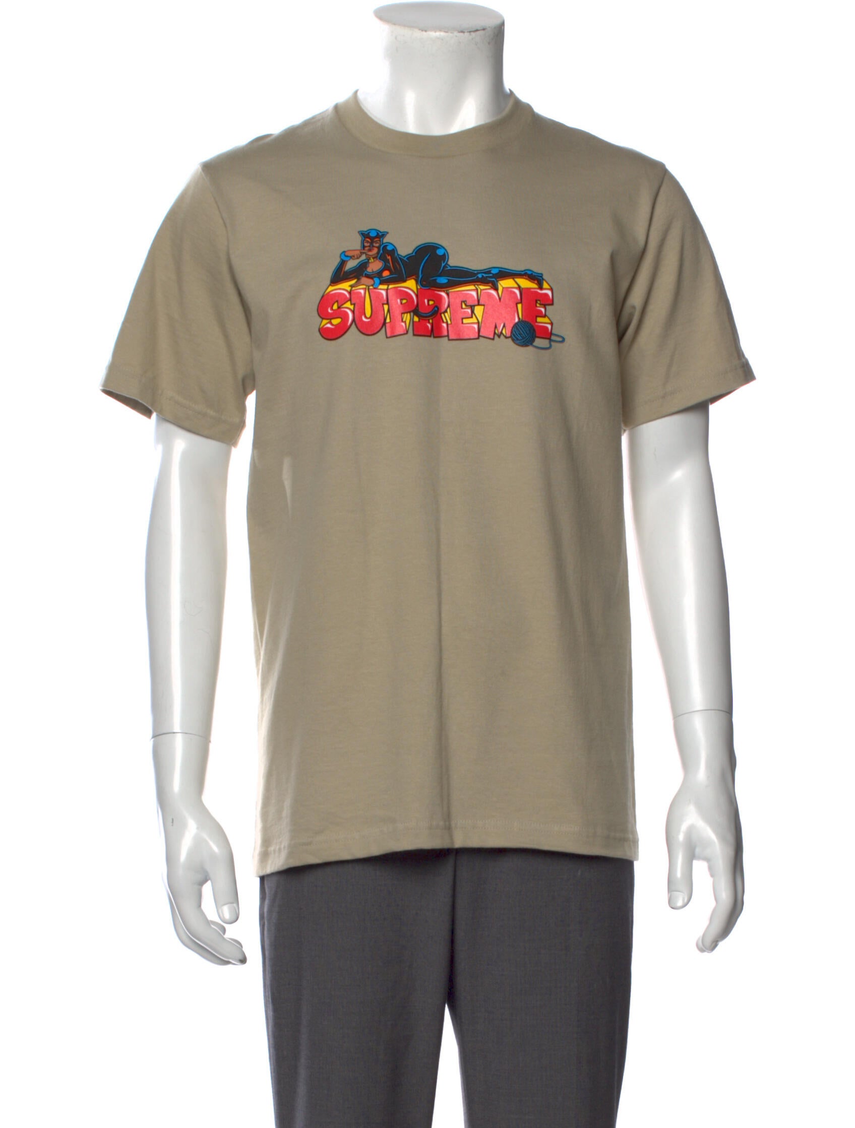 Supreme 2022 Graphic Print T-Shirt - Neutrals T-Shirts, Clothing - WSPME55198 | The RealReal