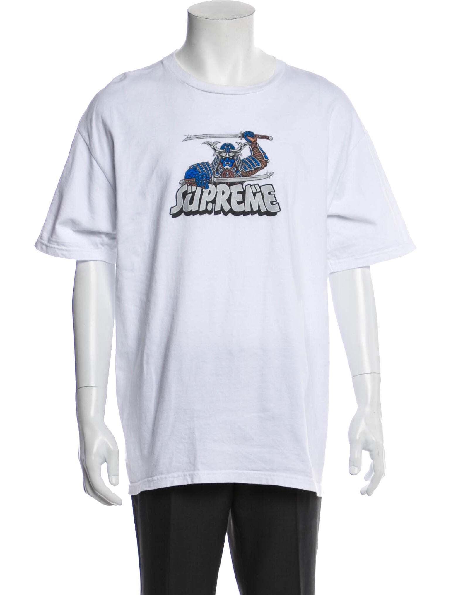 Supreme 2021 Samurai T-Shirt - White T-Shirts, Clothing - WSPME55734 ...