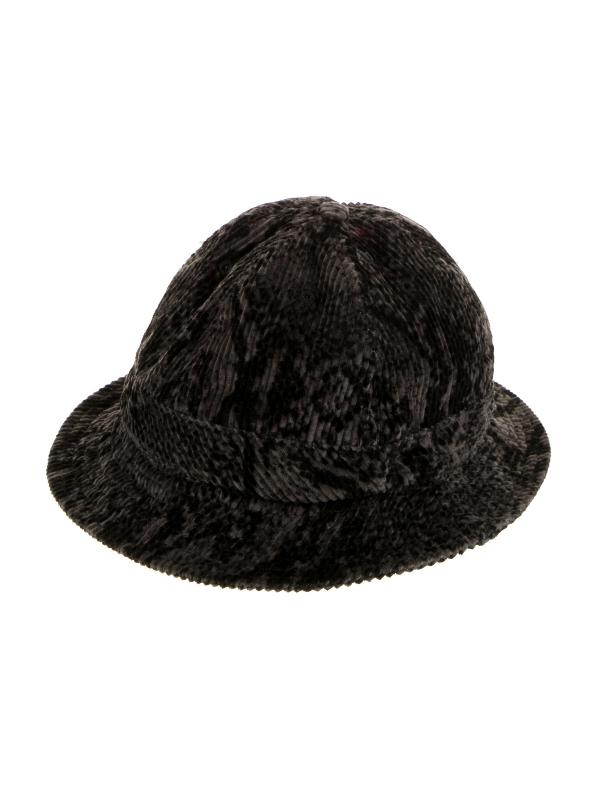 Supreme Velvet Bucket Hat - Black Hats, Accessories - WSPME59350 | The ...