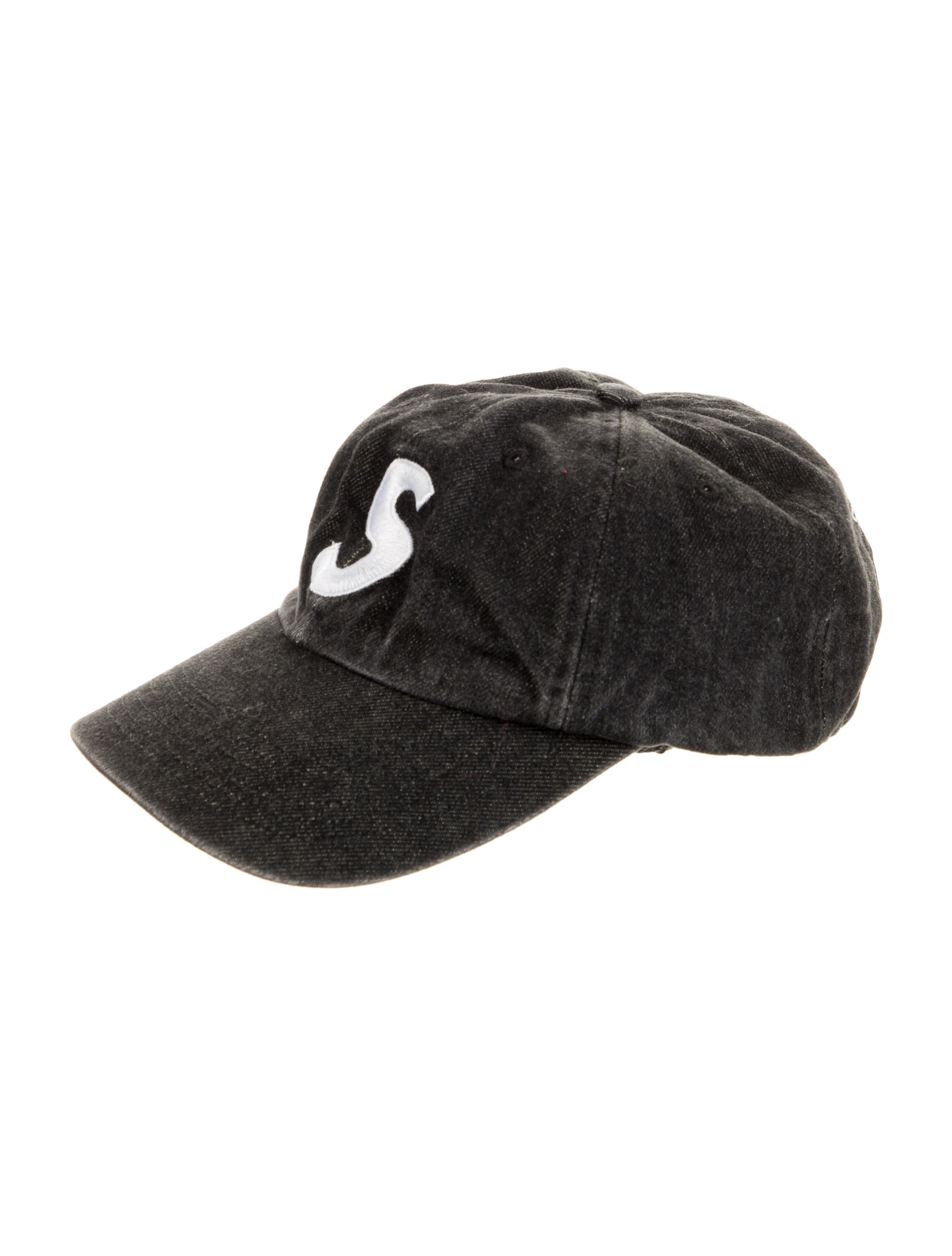 Supreme Kevlar Denim S Logo 6-Panel Hat - Grey Hats, Accessories ...
