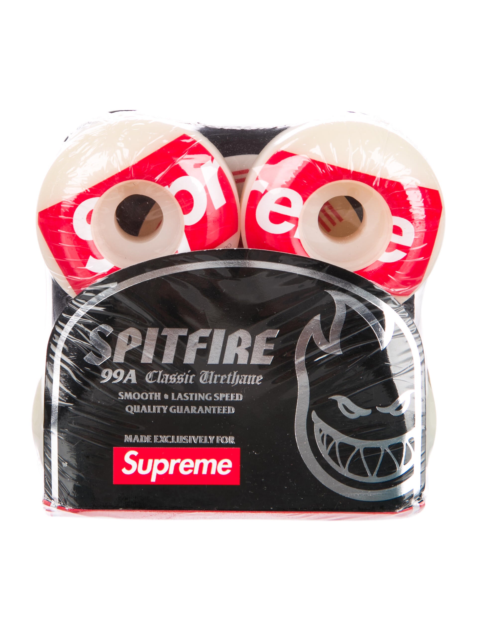 Supreme x Spitfire Skateboard Wheels - Red Skate Decks, Collectibles ...