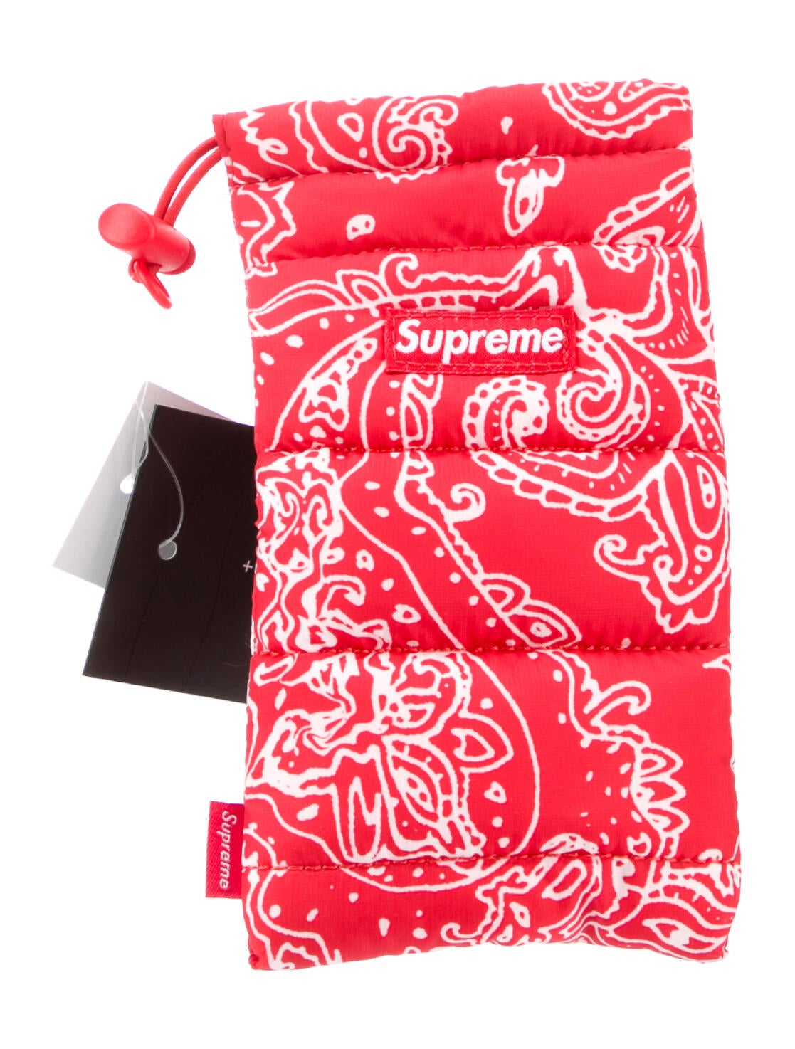 Supreme 2022 Puffer Neck Pouch - Red Backpacks, Bags - WSPME67268 | The ...