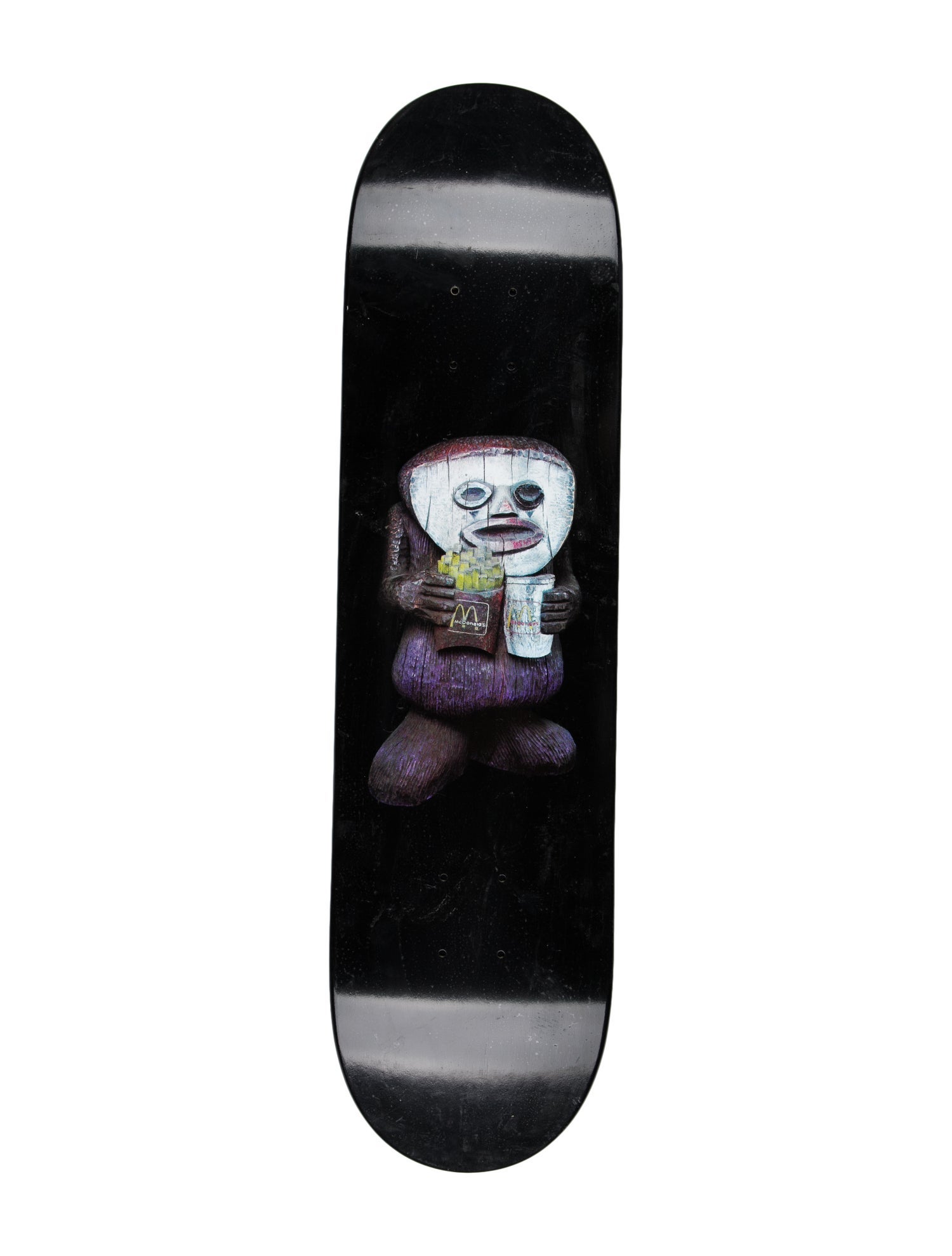 Supreme x Jake And Dinos Chapman Grimface Skateboard Deck - Black Skate ...