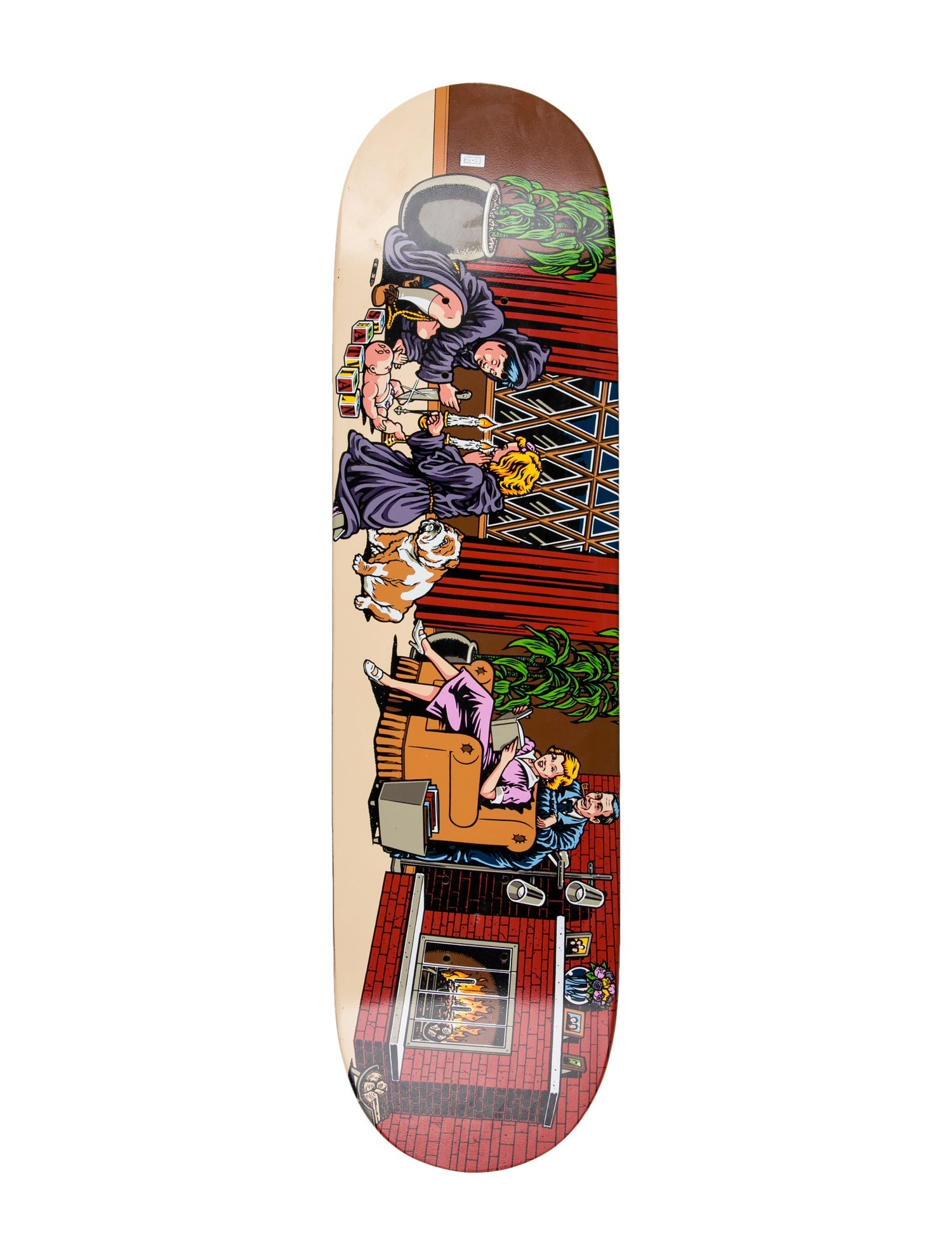 Supreme x Sean Cliver Dick and Jane Skateboard Deck - Neutrals Skate ...