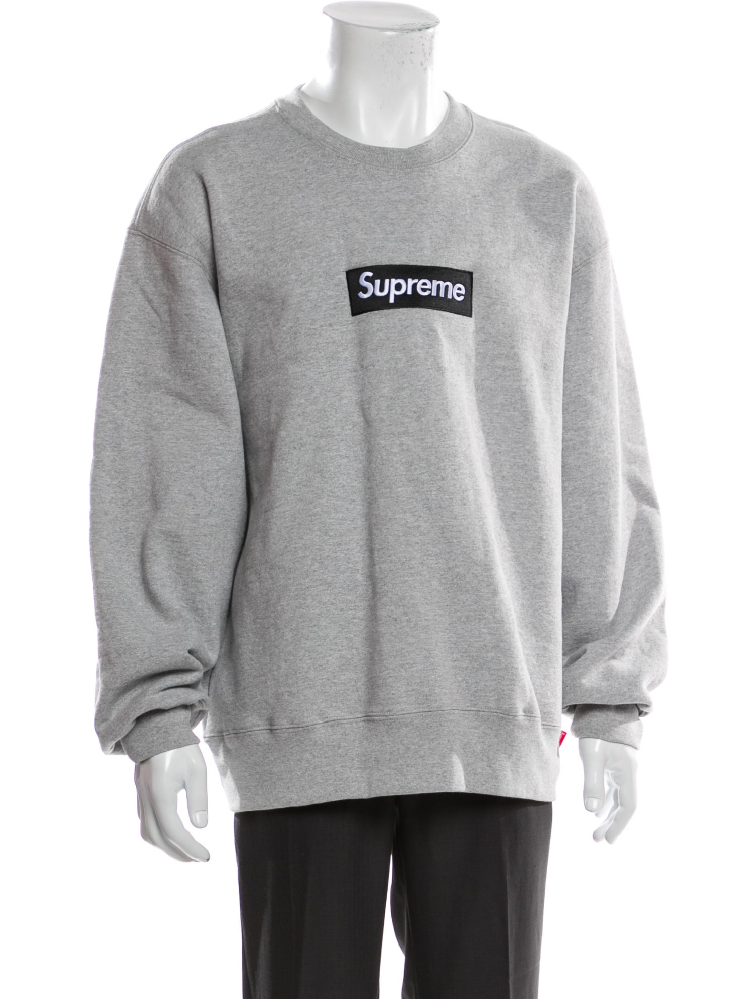 Supreme 2022 Graphic Print Pullover - Grey Sweaters, Clothing ...