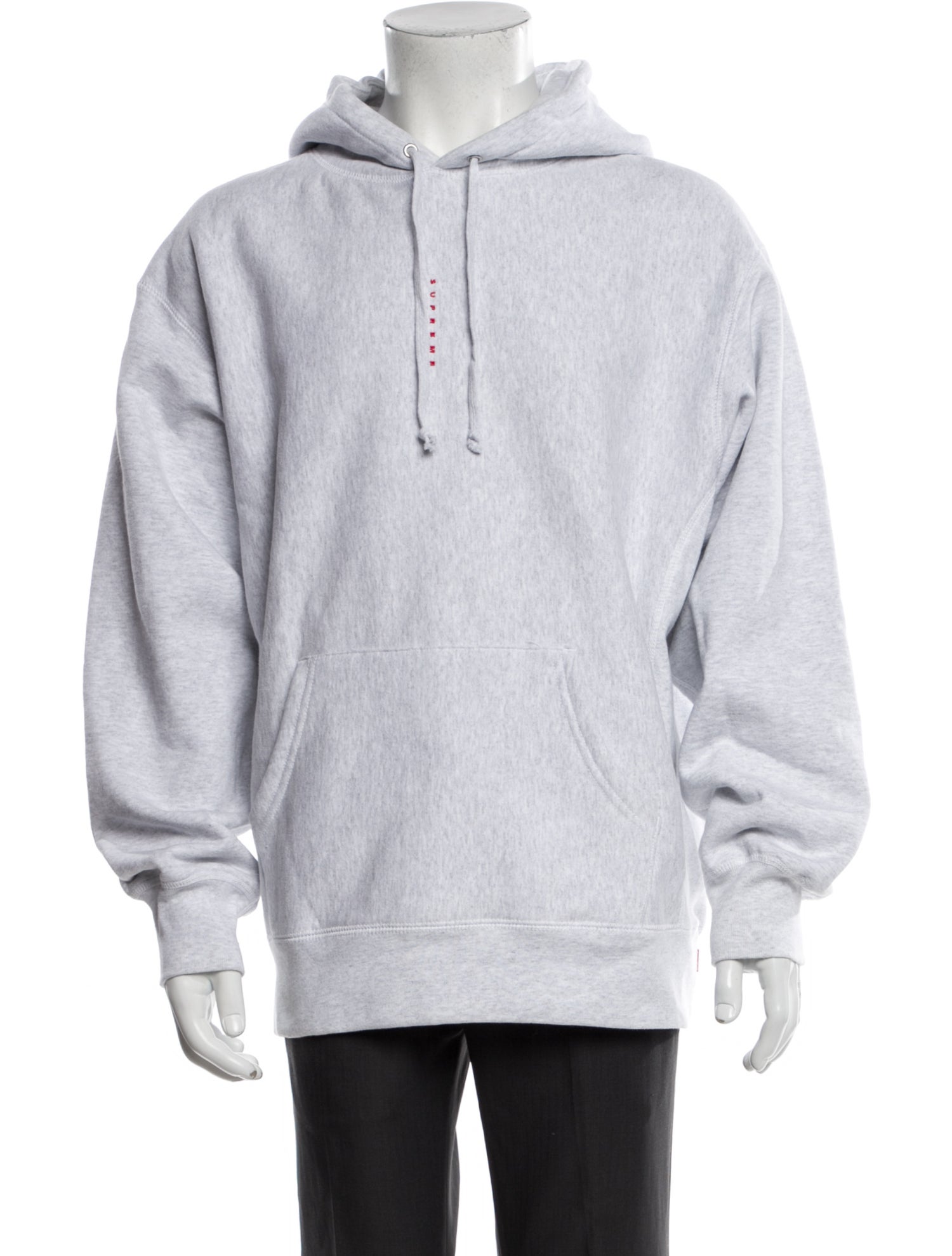 Supreme 2020 Mock Neck Hoodie - Grey Sweatshirts & Hoodies, Clothing ...