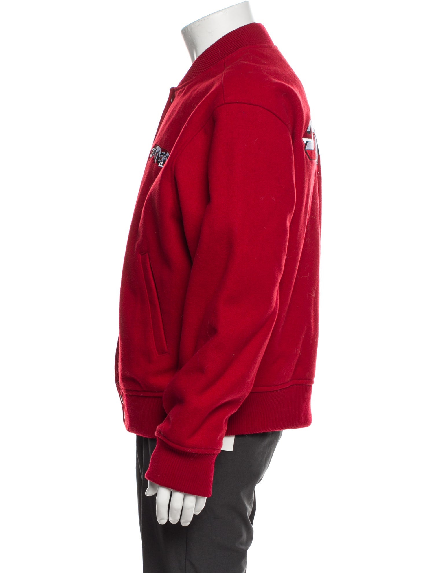 Supreme 2019 Team Varsity Varsity Jacket - Red Outerwear, Clothing ...