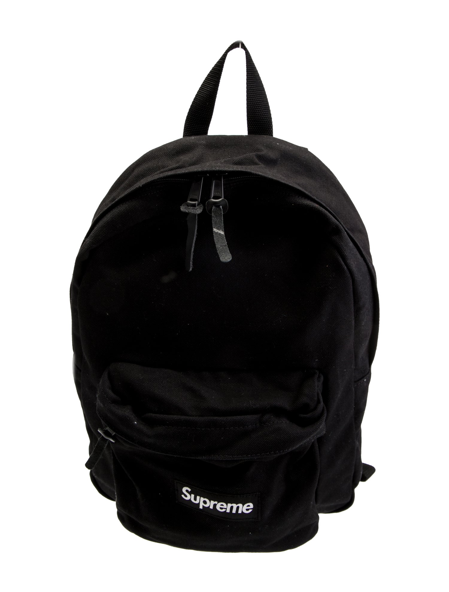 Supreme Canvas Backpack - Black Backpacks, Bags - WSPME75632 | The RealReal