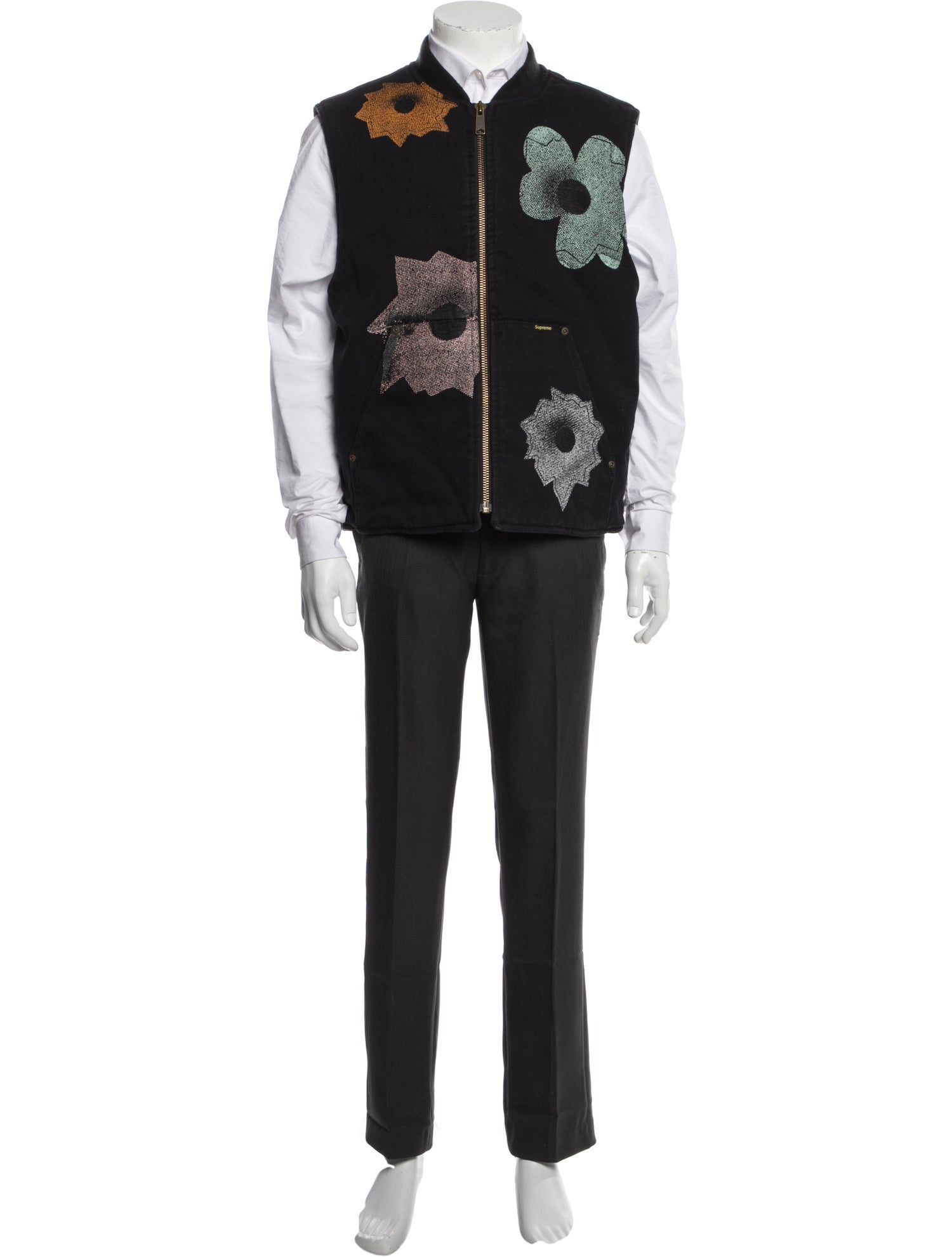 Supreme 2022 Nate Lowman 'Bullet' Vest - Black Outerwear, Clothing ...