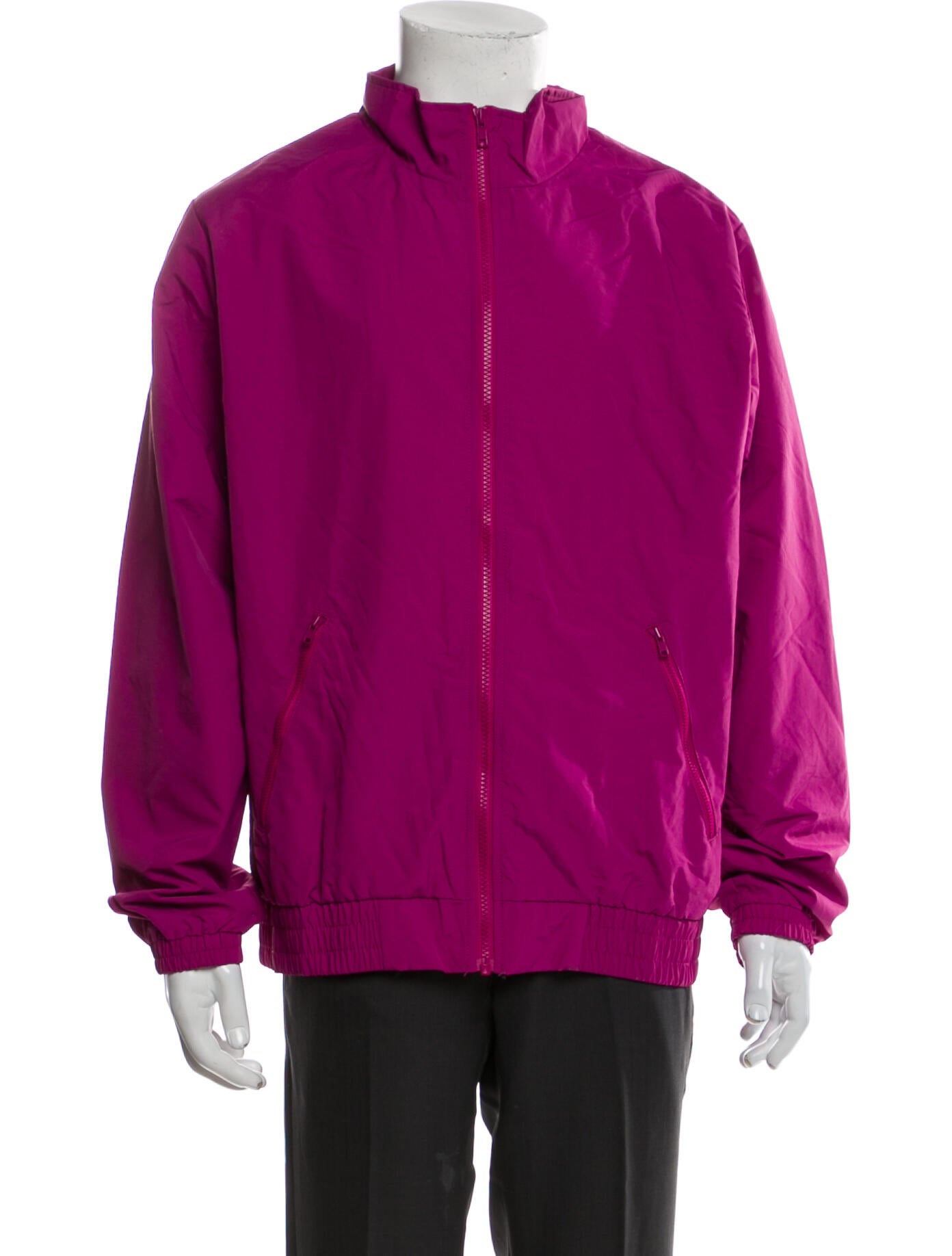 Supreme Signature Logo Windbreaker - Pink Outerwear, Clothing ...