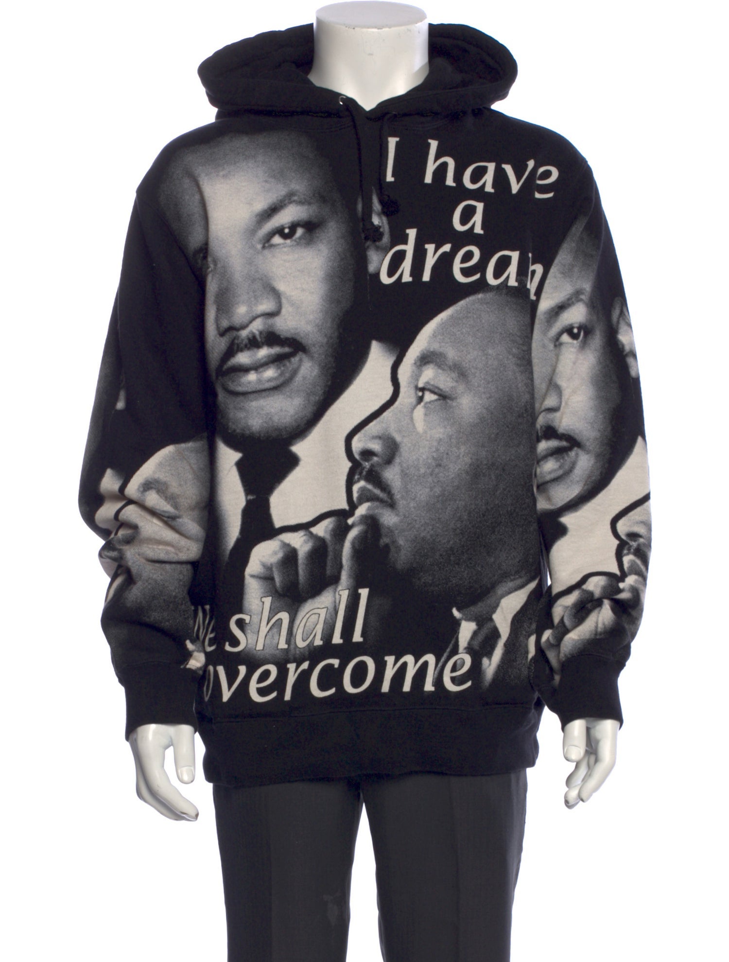 Supreme 2018 MLK Hoodie - Black Sweatshirts & Hoodies, Clothing ...