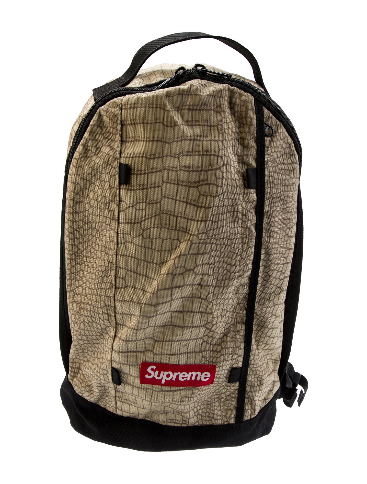 Supreme Canvas Backpack - Black Backpacks, Bags - WSPME79354 | The RealReal