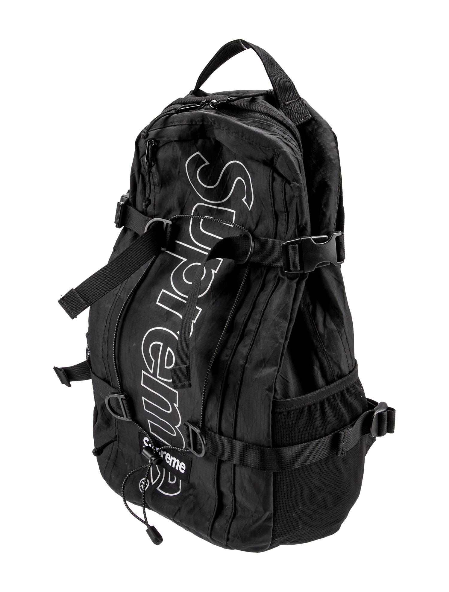 Supreme Nylon Backpack - Black Backpacks, Bags - WSPME80116 | The RealReal