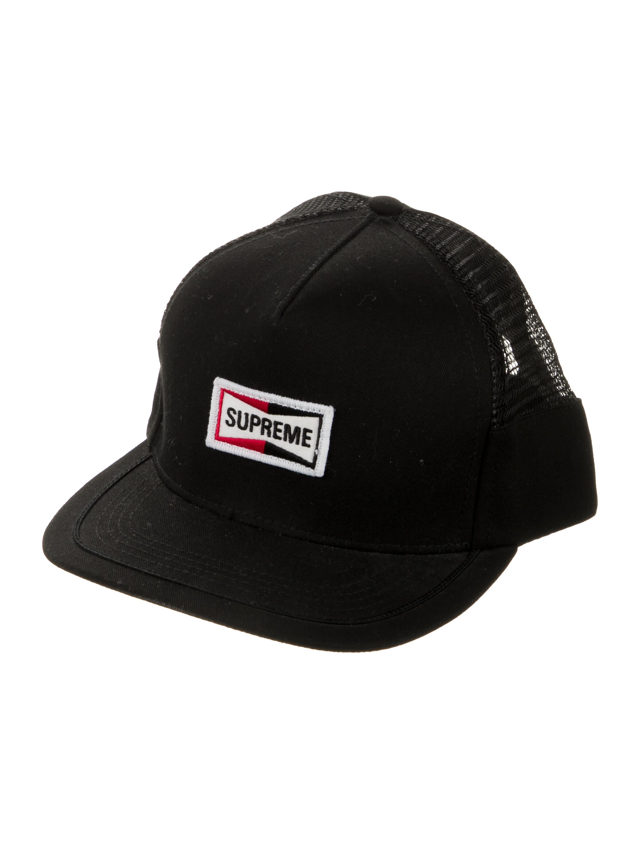 Supreme Champion Side Vent 5 Panel Hat - Black Hats, Accessories ...