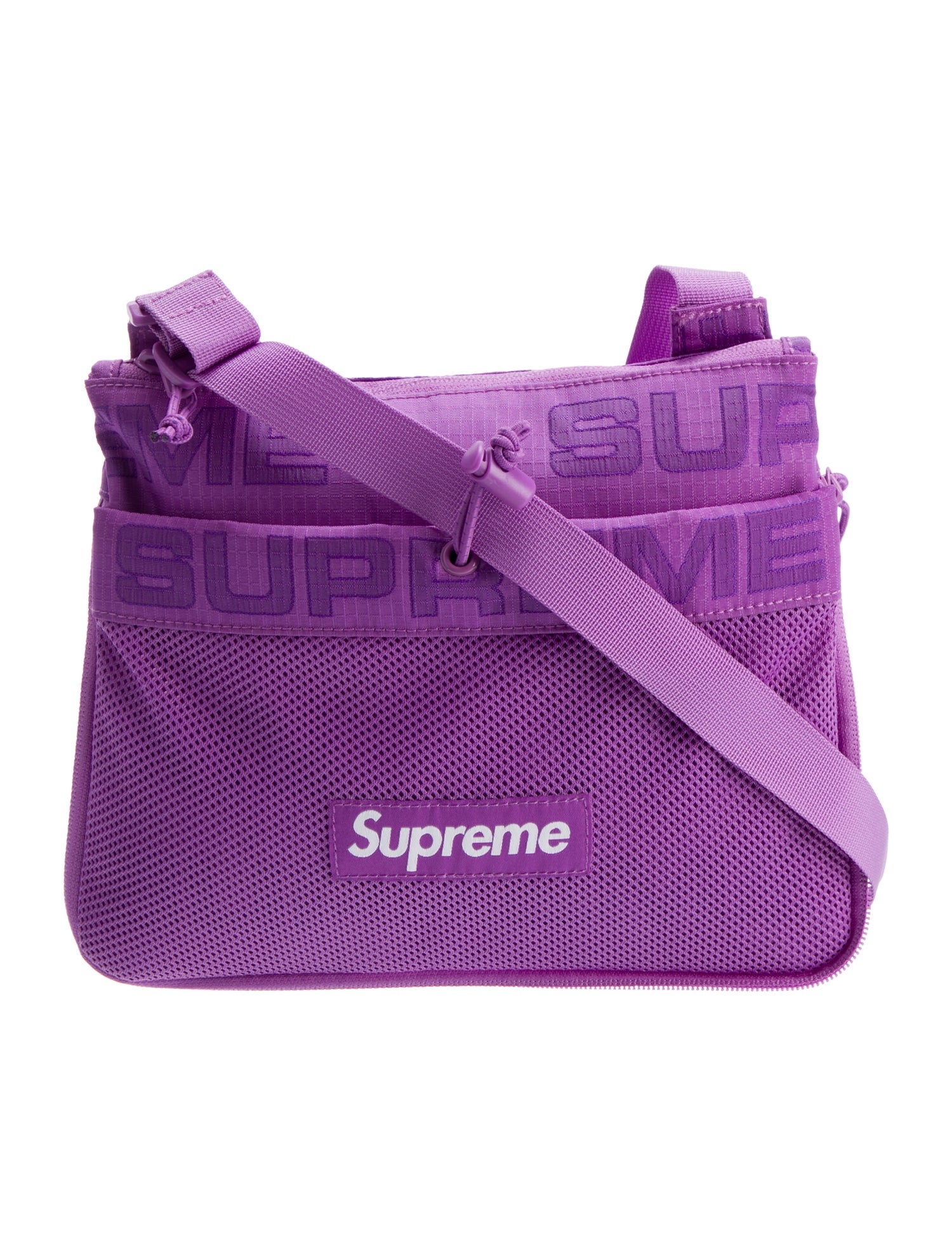 Supreme Nylon Messenger Bag - Purple Messenger Bags, Bags - WSPME82203 ...
