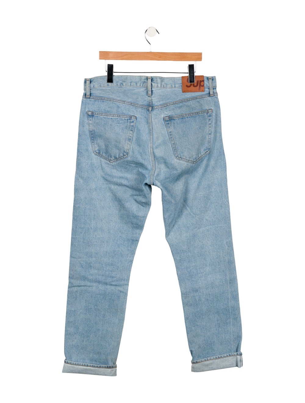 Supreme Straight-Leg Jeans - Blue Jeans, Clothing - WSPME87187 | The ...