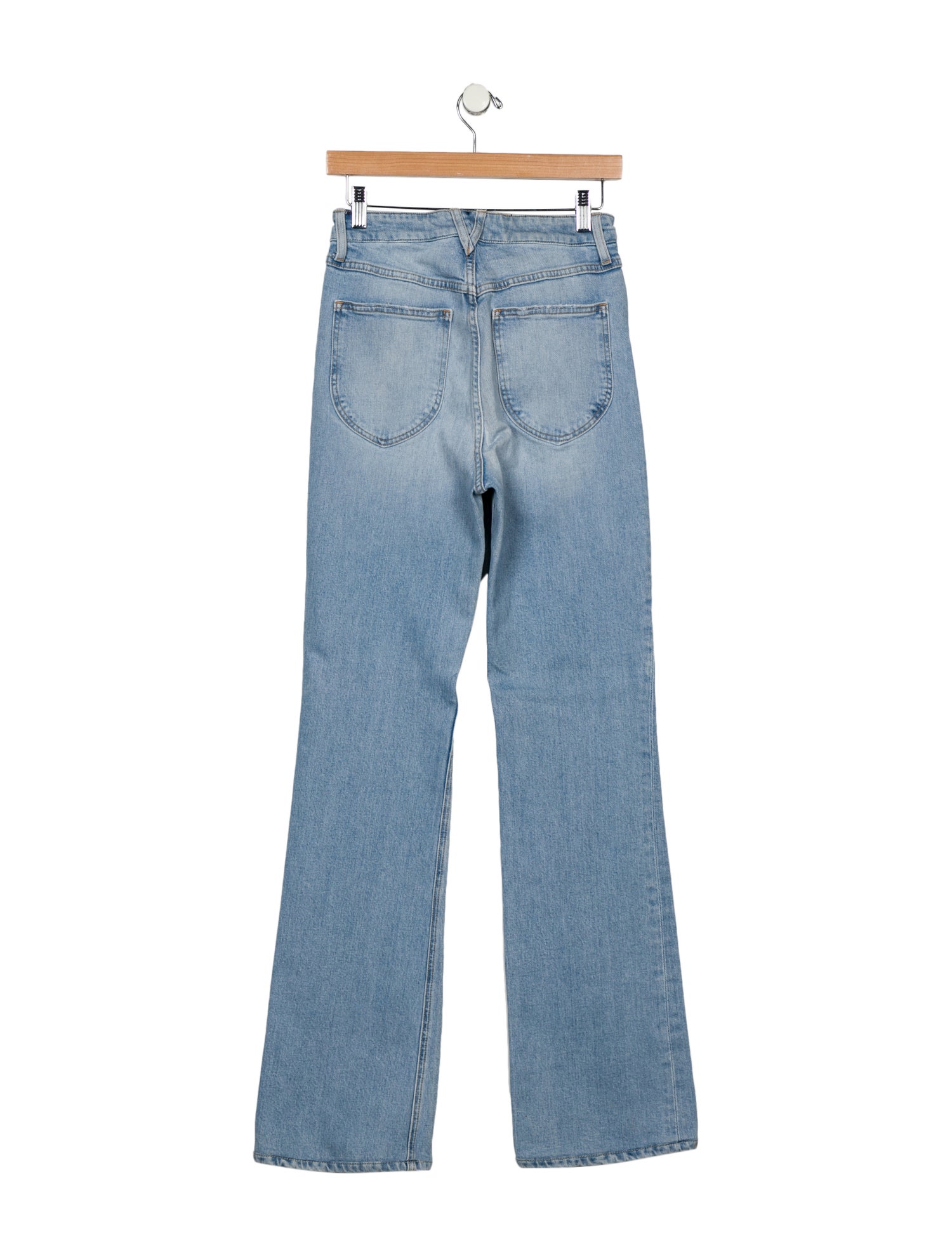 Mother High-Rise Wide Leg Jeans - Blue Jeans, Clothing - W12139522 ...