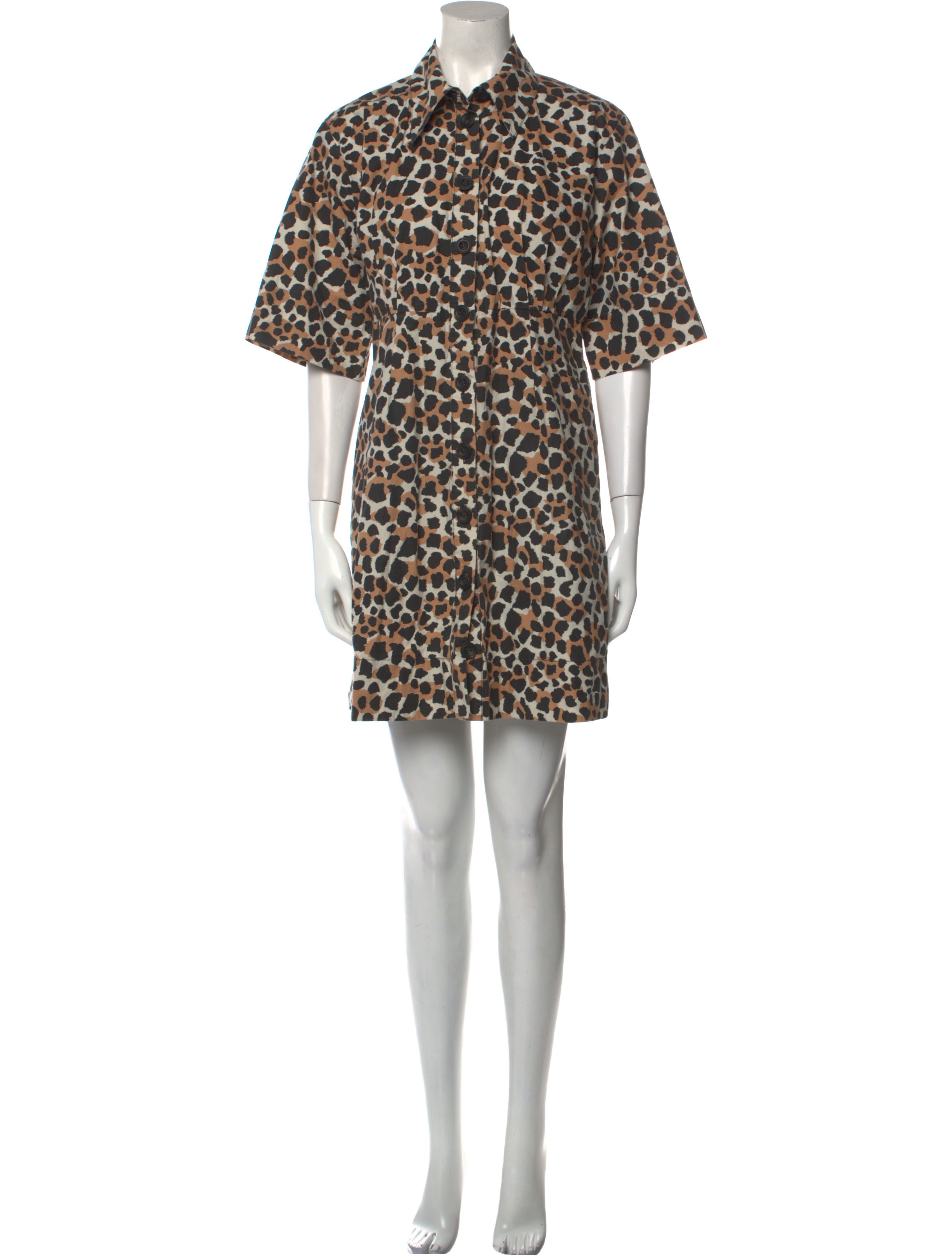 Sea New York Animal Print Mini Dress - Neutrals Dresses, Clothing ...