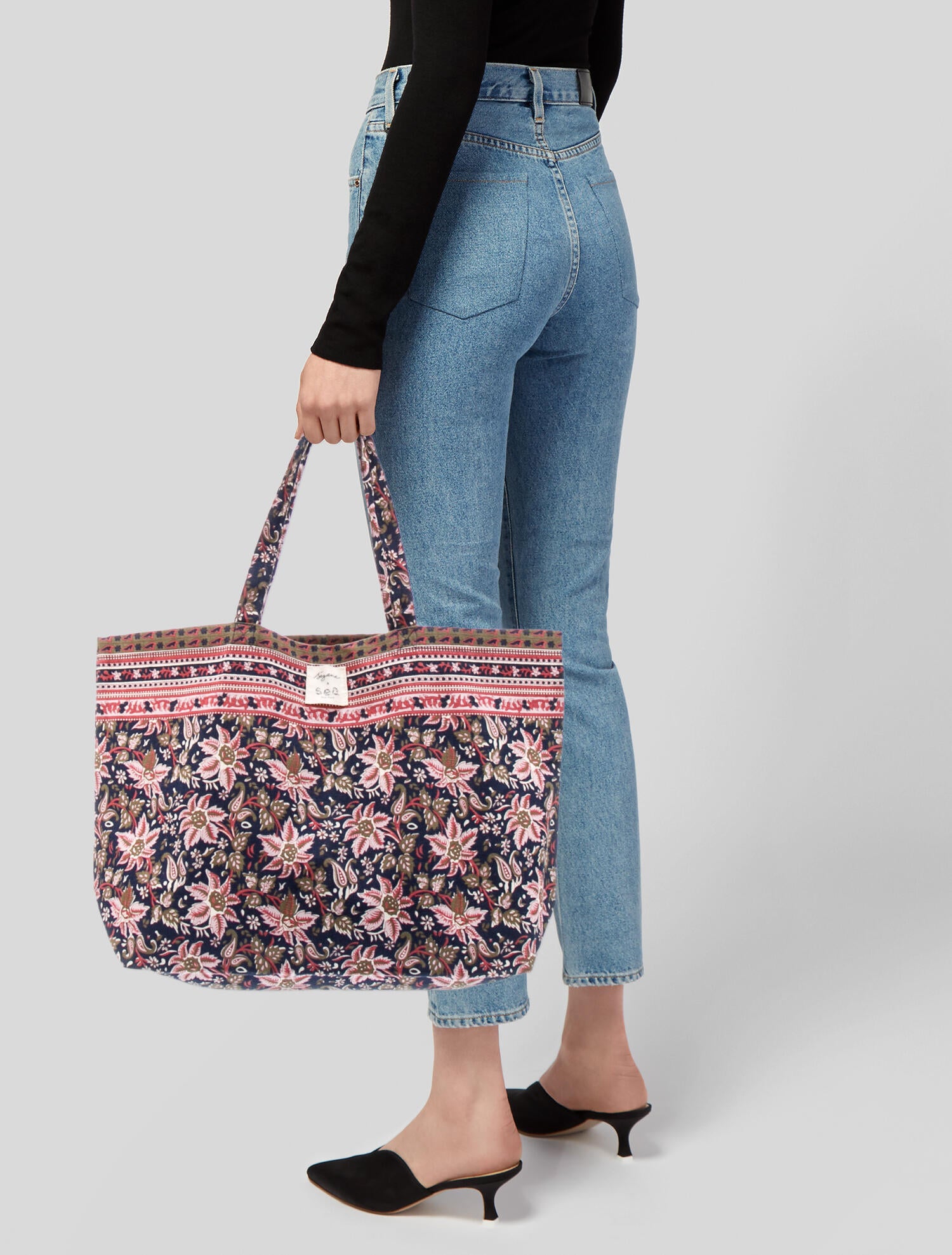 Sézane x Sea New York Patterned Tote Bag - Totes, Handbags | The RealReal