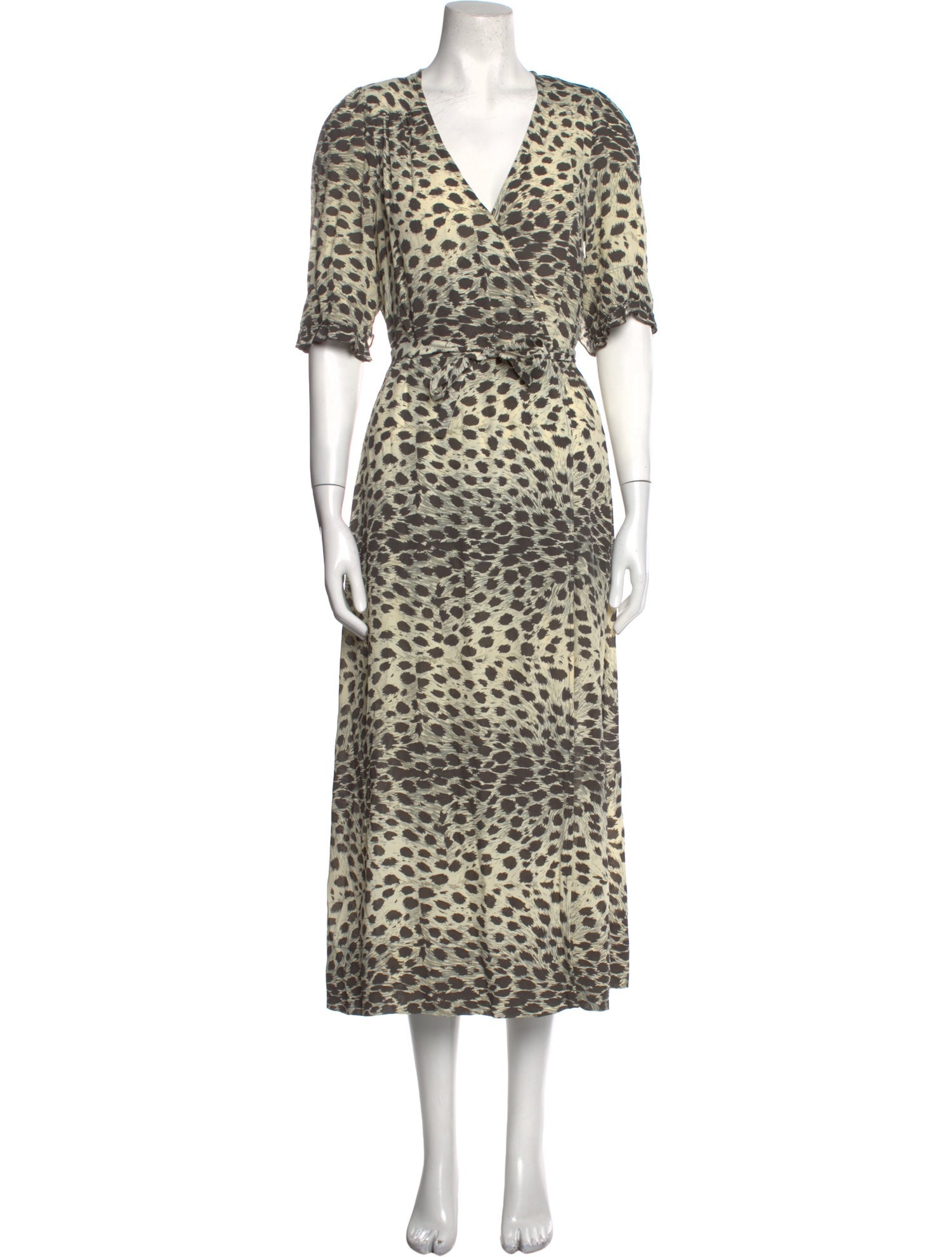 Sea New York Animal Print Long Dress - Neutrals Dresses, Clothing ...