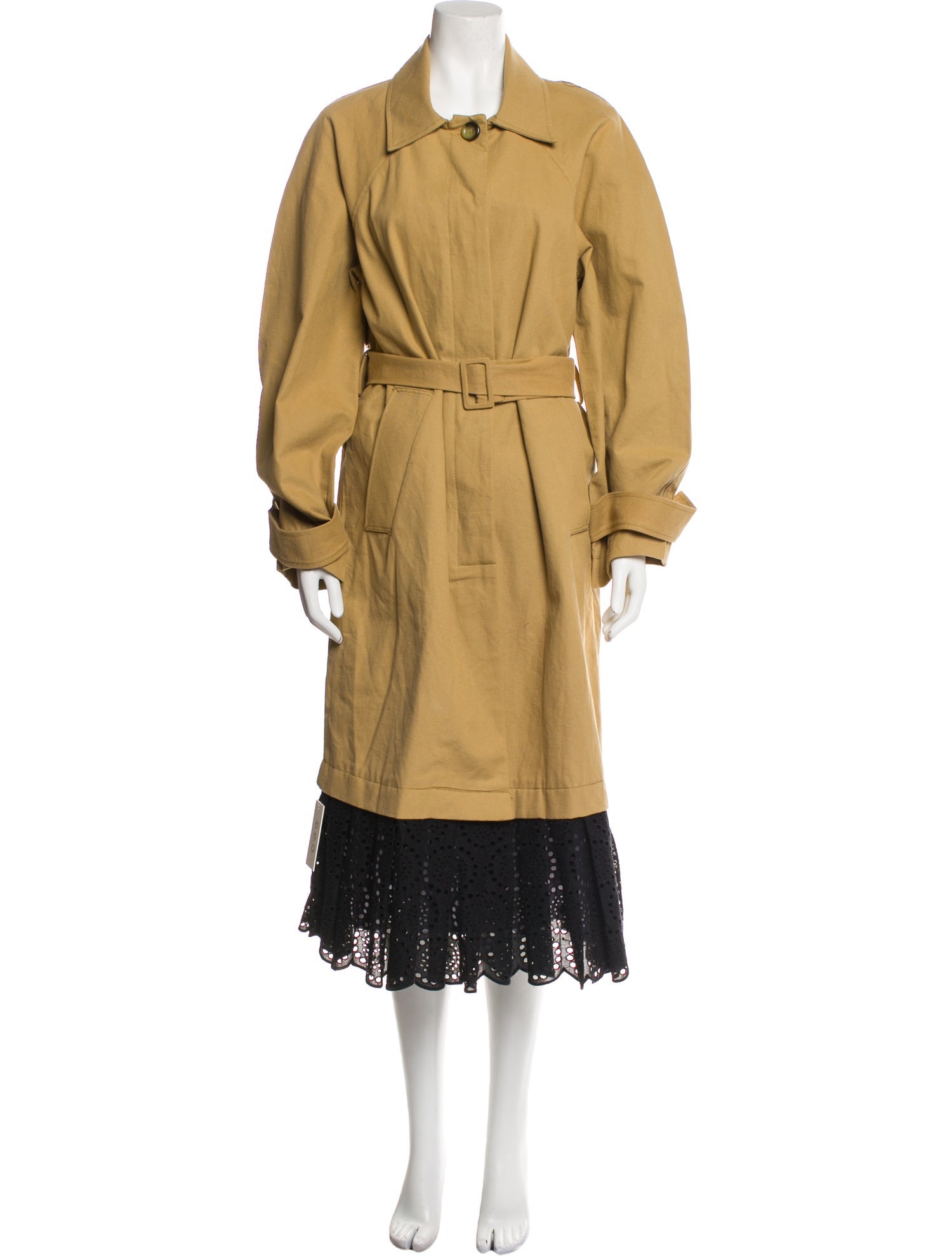Sea New York Trench Coat w/ Tags - Green Coats, Clothing - WSSEA82675 ...