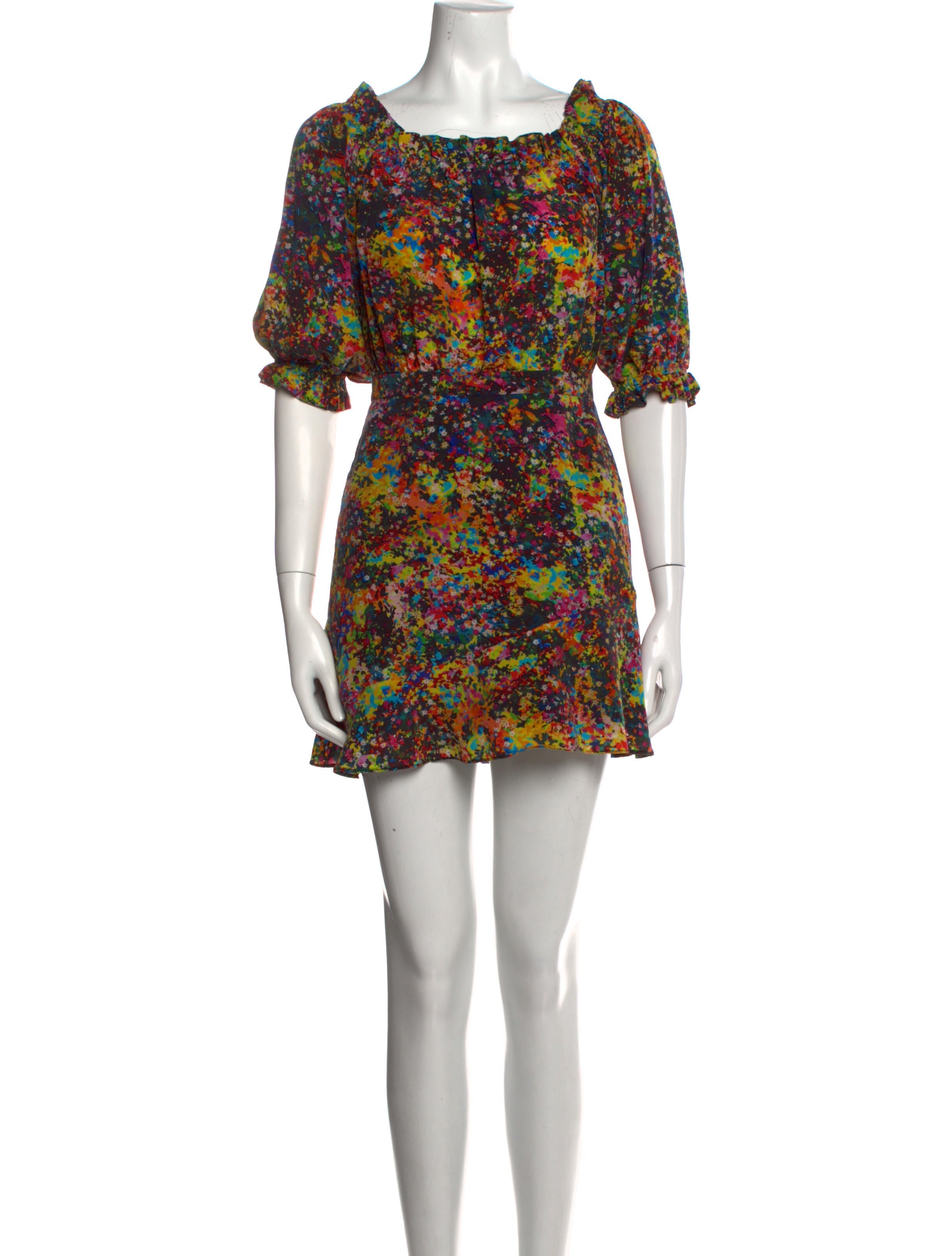 Saloni Silk Mini Dress - Black Dresses, Clothing - WST36680 | The RealReal