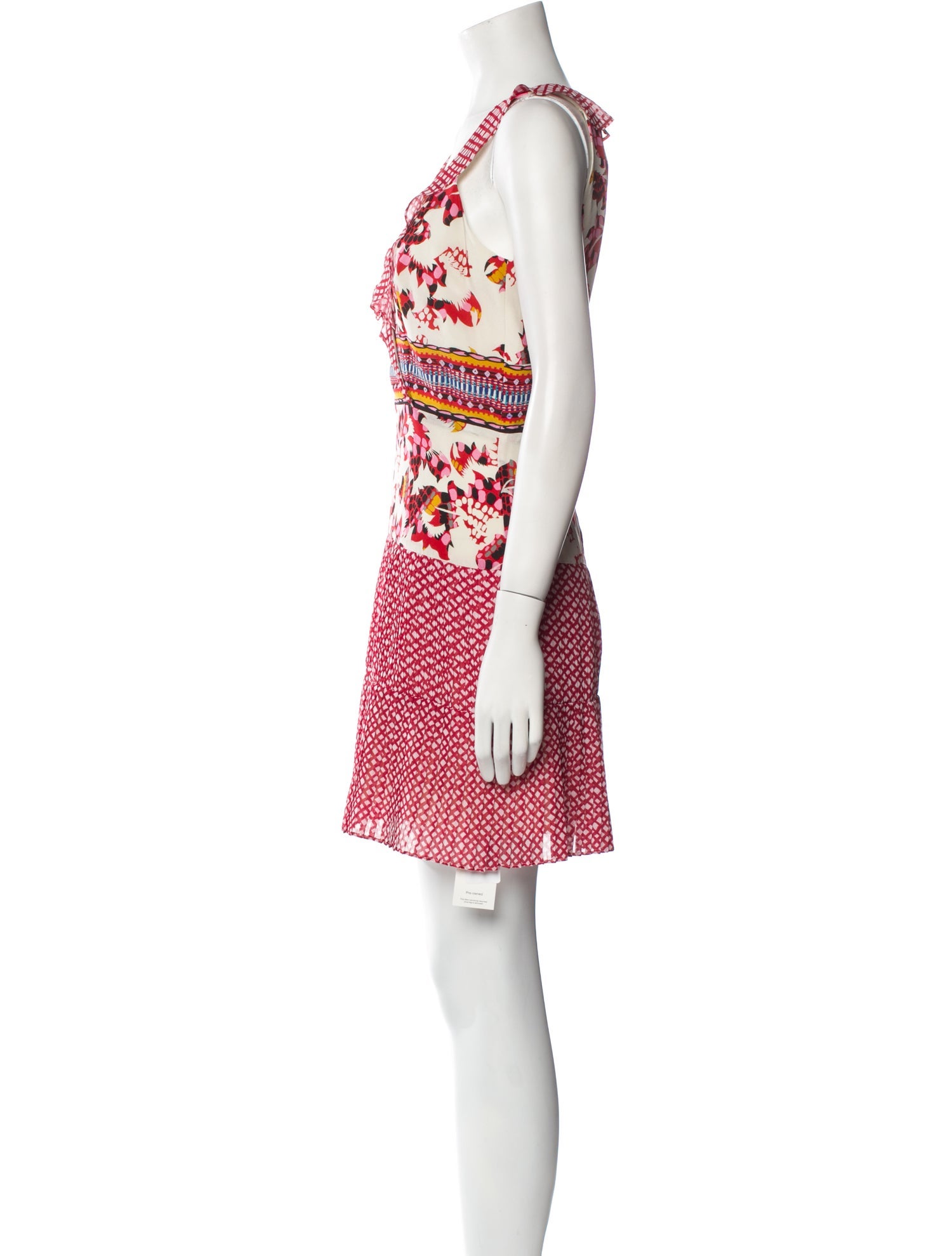 Saloni Silk Mini Dress w/ Tags - Red Dresses, Clothing - WST44178 | The ...