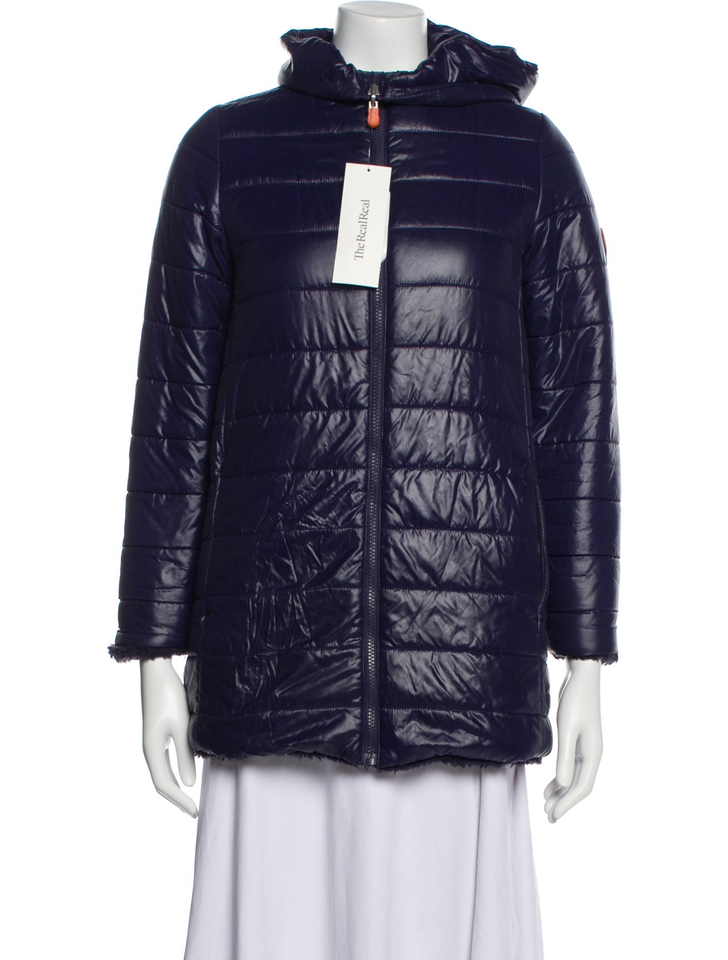 Save The Duck Jacket - Blue Jackets, Clothing - WSTDK20182 | The RealReal