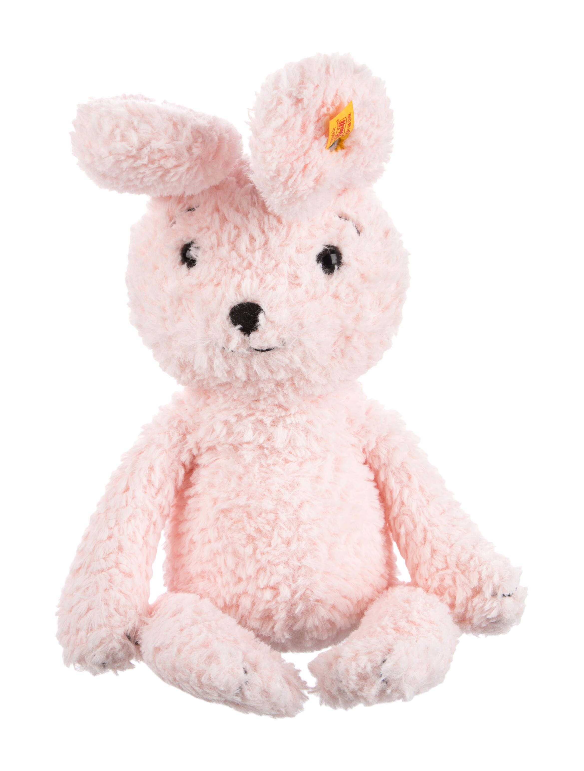 Steiff Soft Cuddy Friends Candy Rabbit Plush Toy w/ Tags - Pink Figures ...