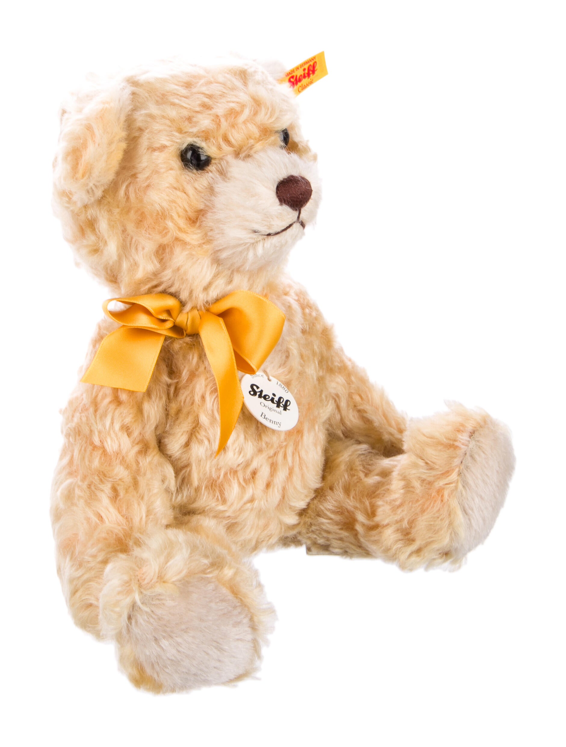 Steiff Benny Teddy Bear Plush - Brown Figures, Collectibles ...