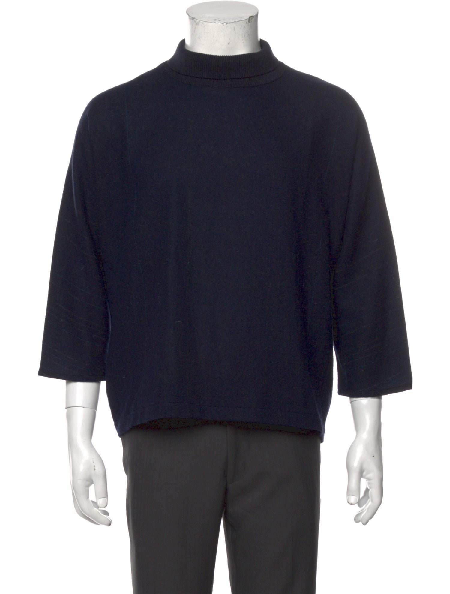 Stephan Schneider Wool Turtleneck Pullover - Blue Sweaters, Clothing ...