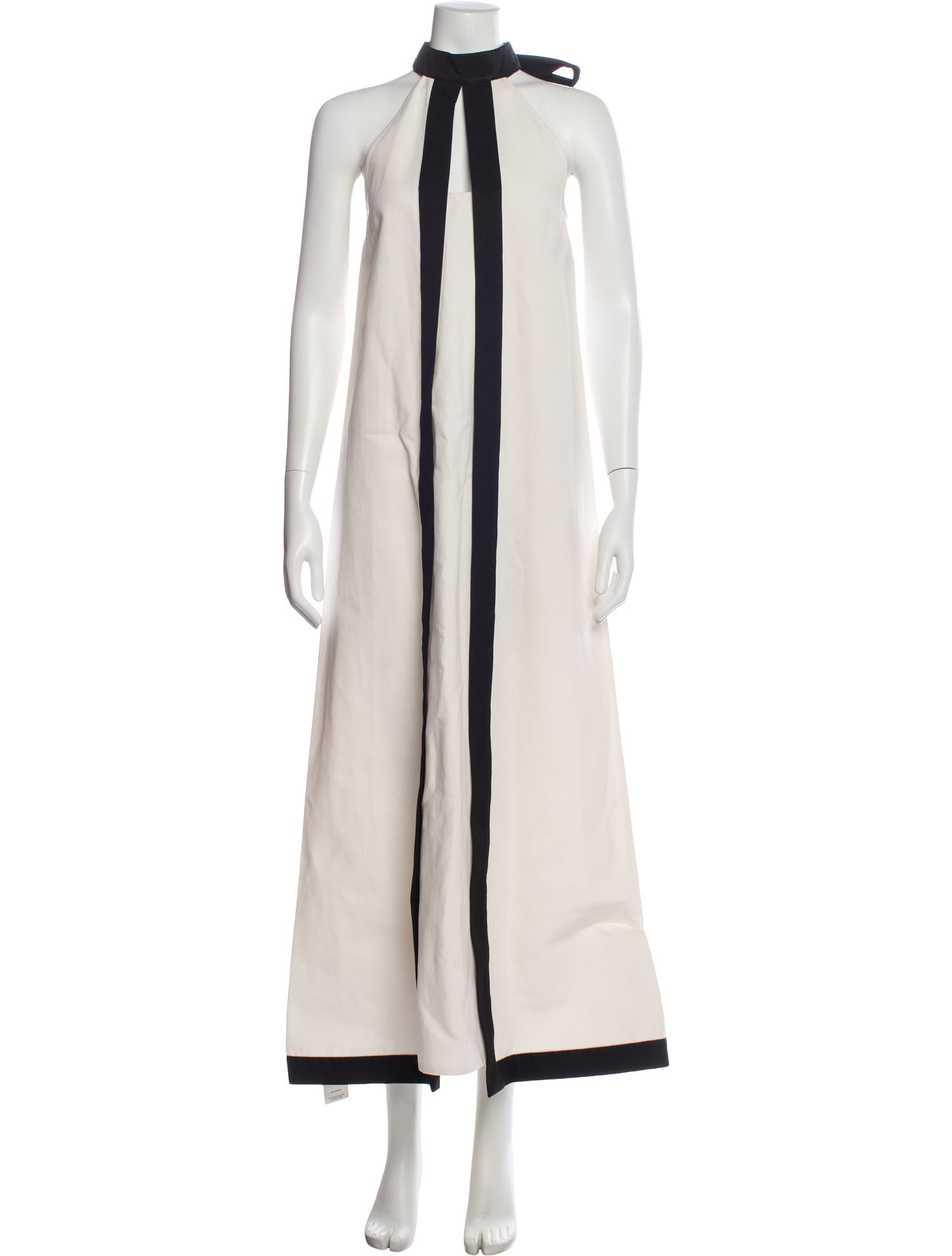 Staud Colorblock Pattern Long Dress - Neutrals Dresses, Clothing ...
